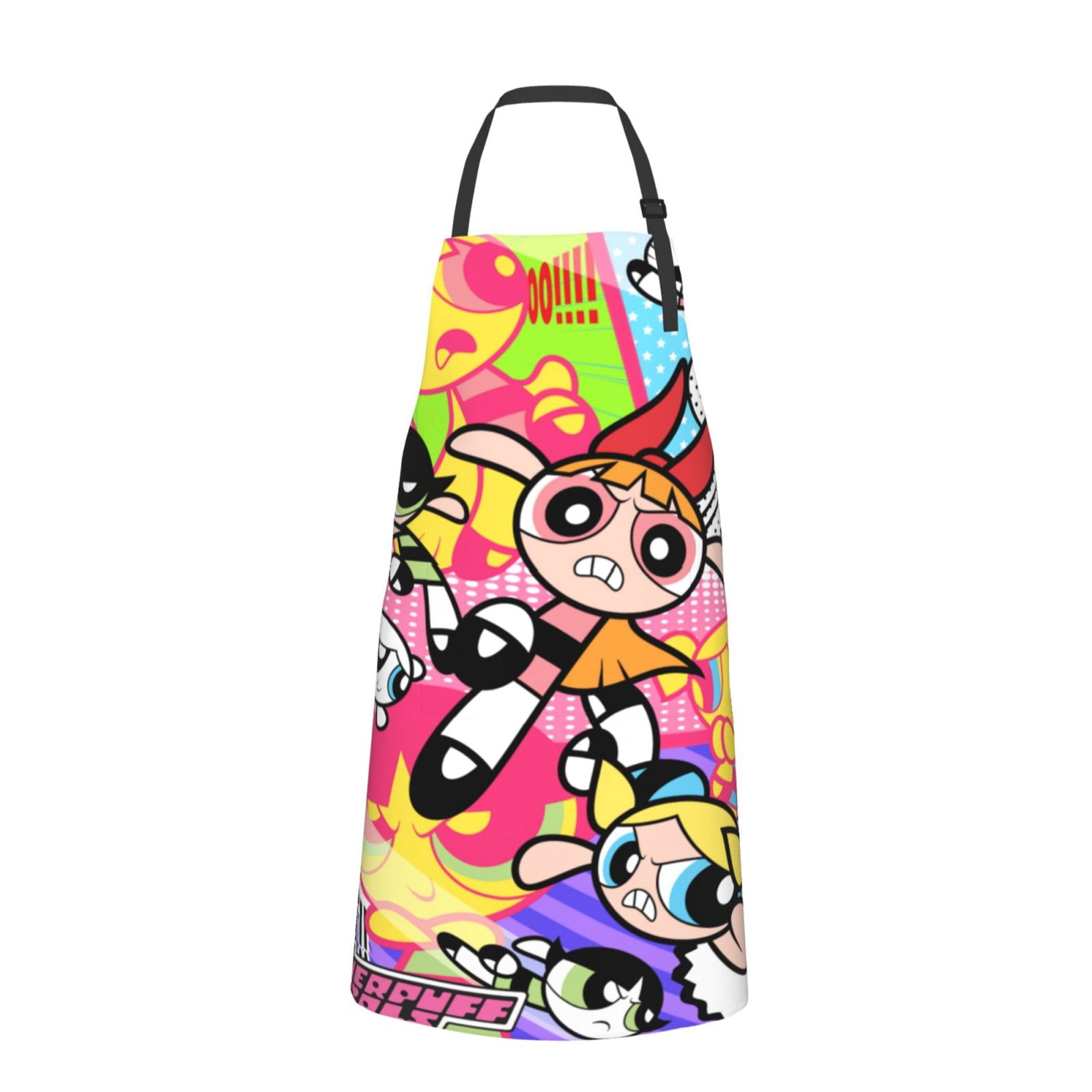 The Powerpuff Girls Kitchen Cooking Aprons Adjustable Waterproof Apron ...