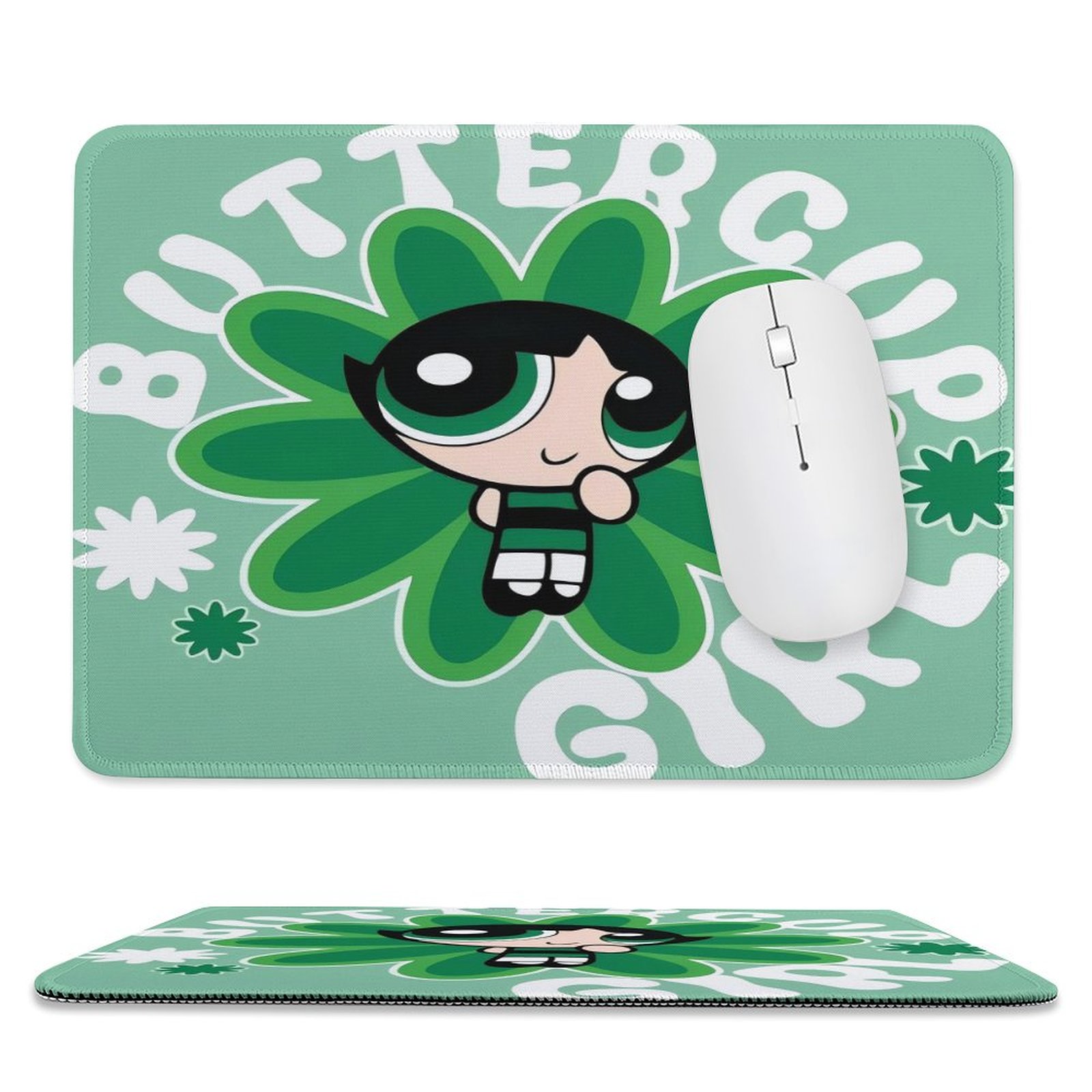 The Powerpuff Girls Laptop Mouse Pad Desk Mat Desktop Decoration 7.9"x9 ...