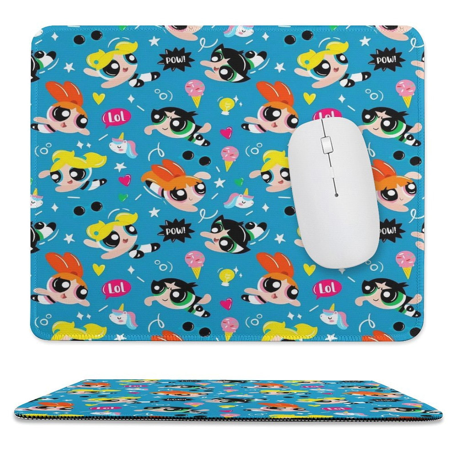 The Powerpuff Girls Laptop Mouse Pad Desk Mat Desktop Decoration 9.8 ...