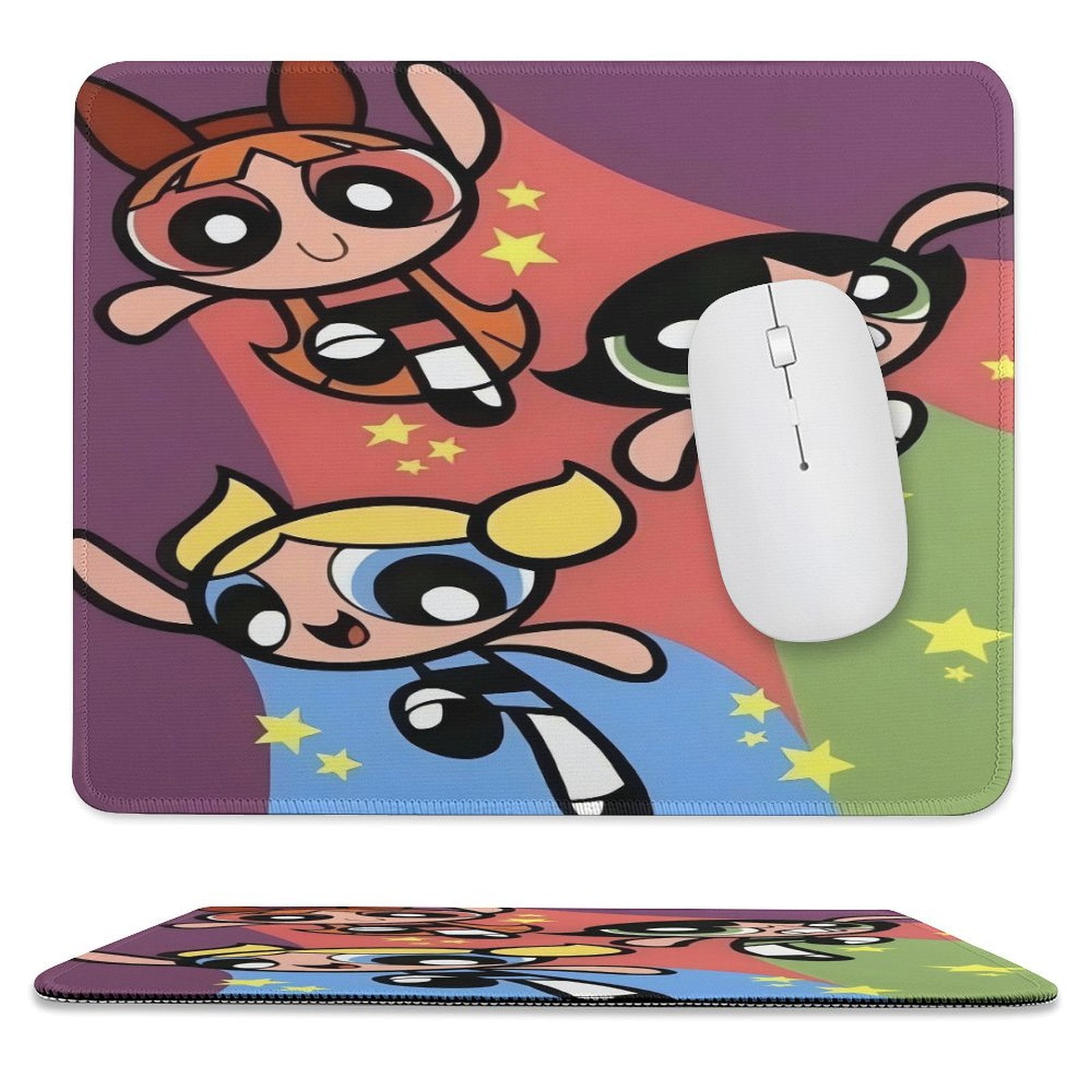 The Powerpuff Girls Laptop Mouse Pad Desk Mat Desktop Decoration 9.8 ...
