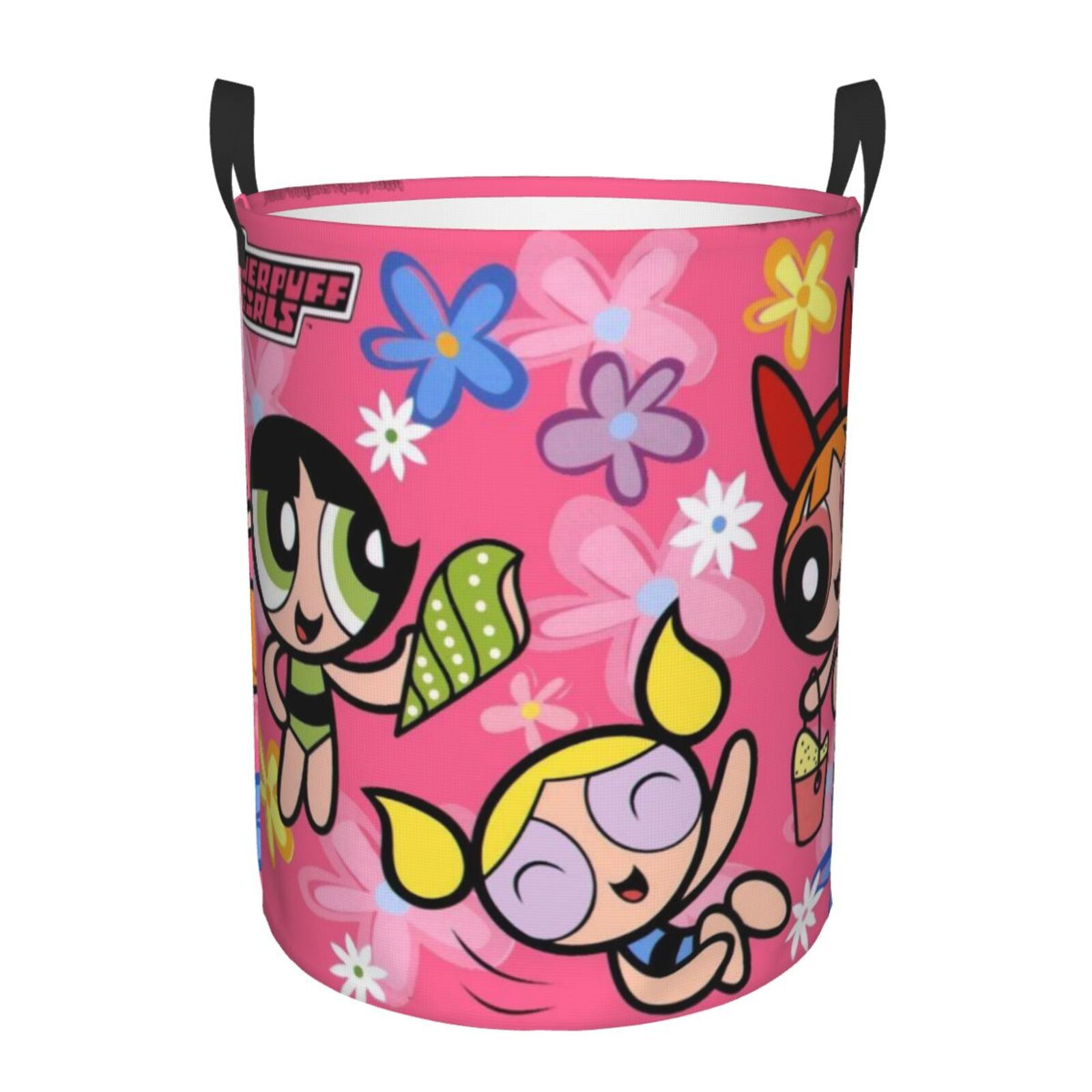 The Powerpuff Girls Laundry Hamper Basket with Handles, Lightweight ...