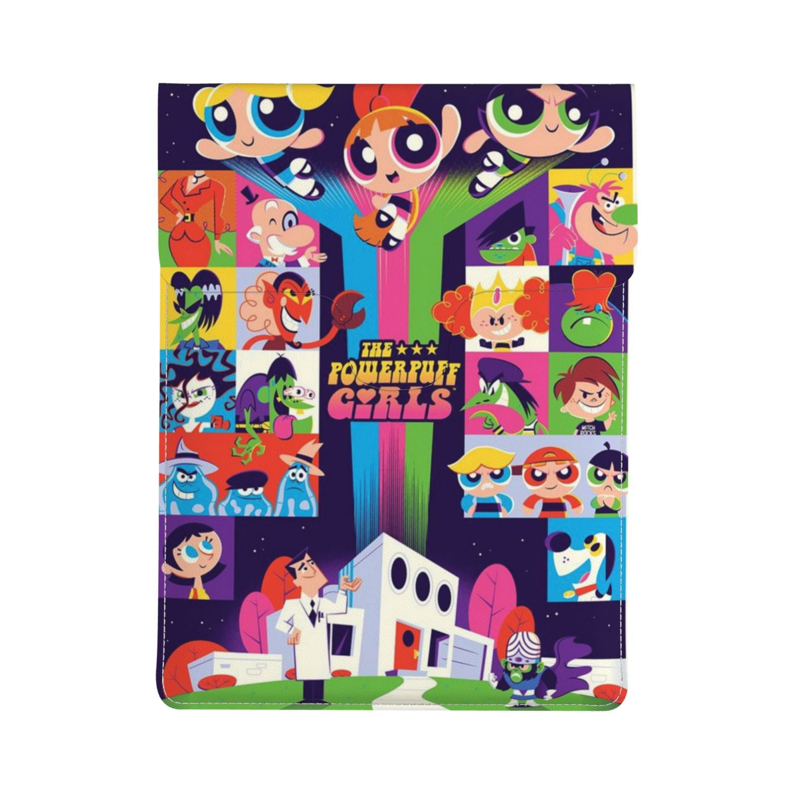 The Powerpuff Girls Leather Laptop Sleeve Case Slim Waterproof ...