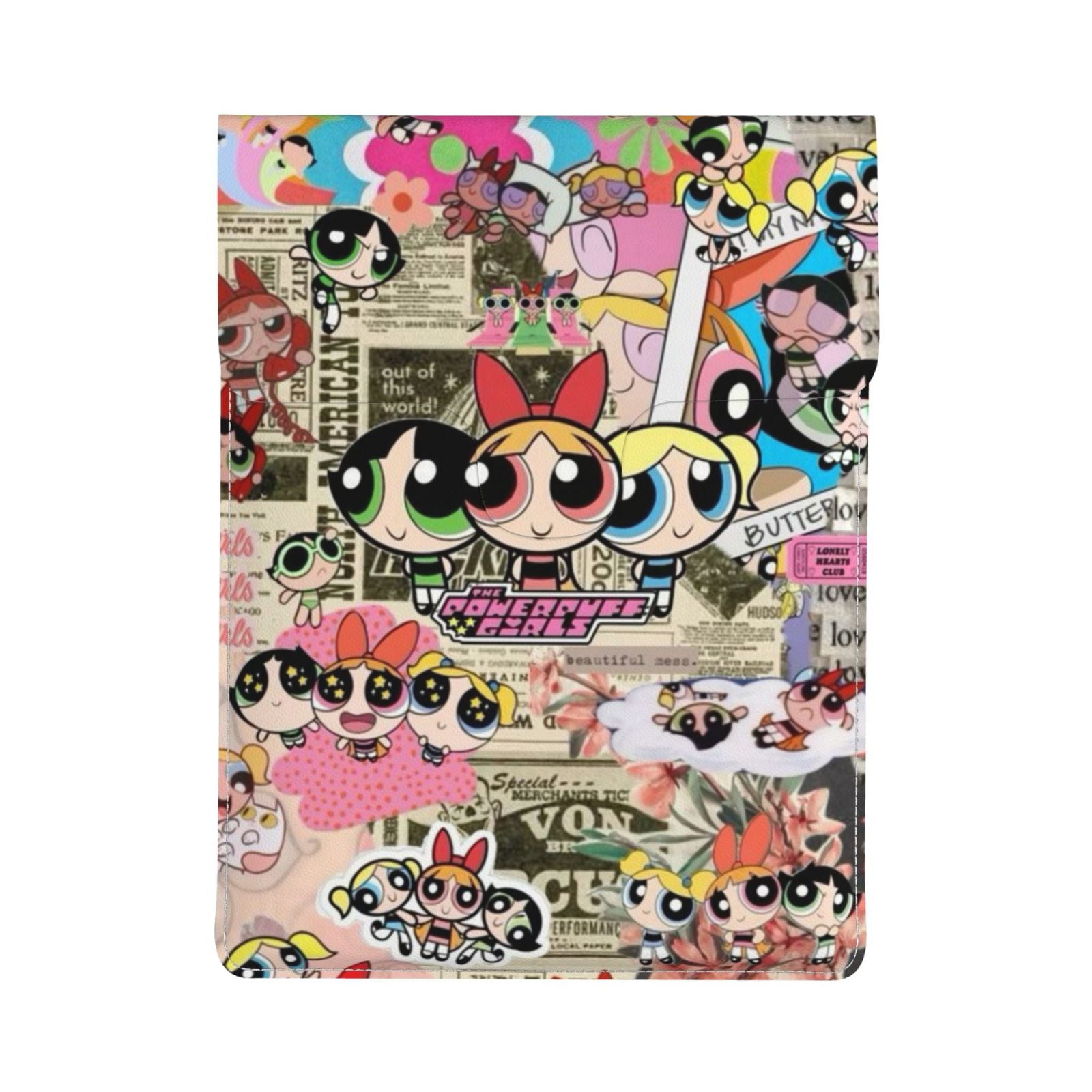 The Powerpuff Girls Leather Laptop Sleeve Case Slim Waterproof ...