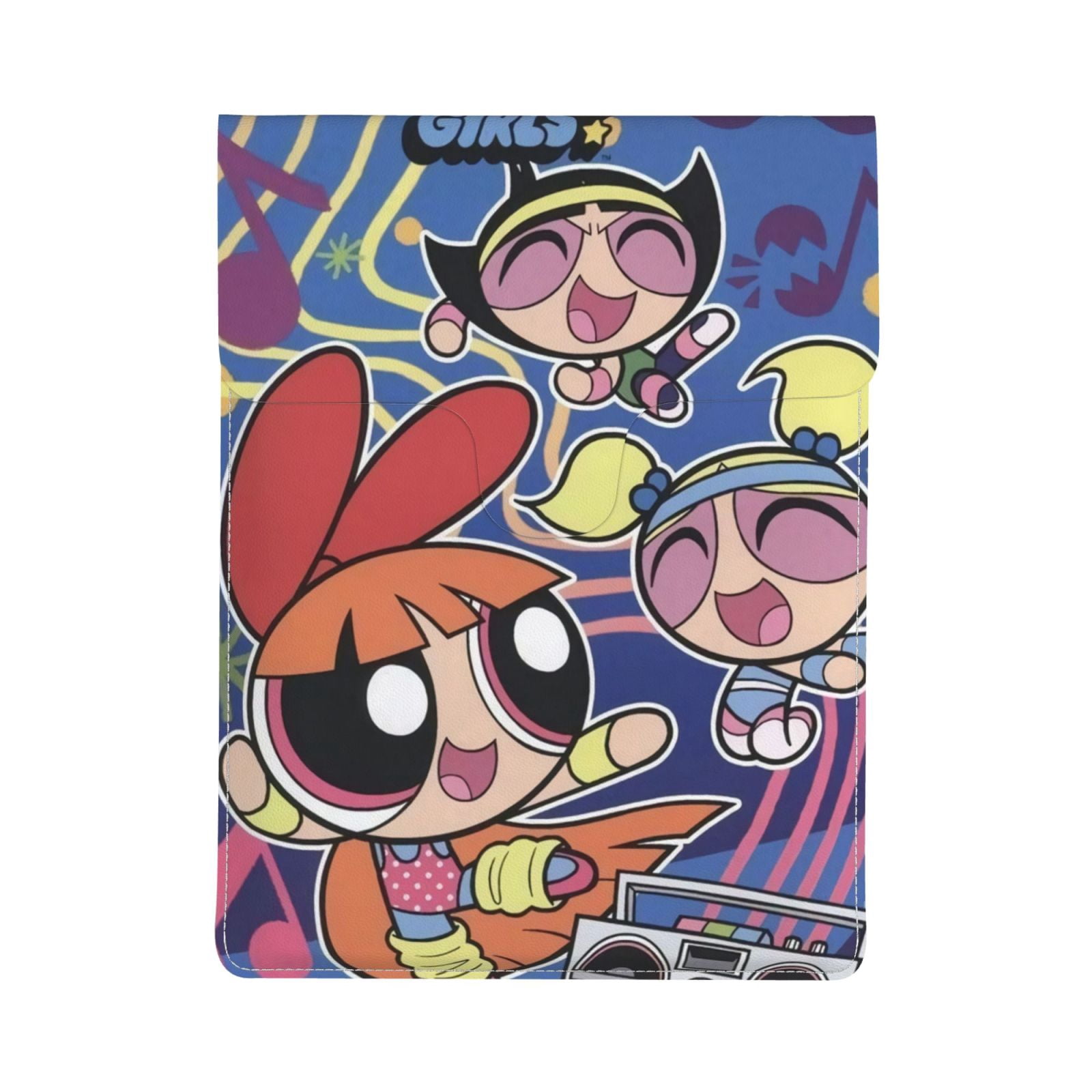 The Powerpuff Girls Leather Laptop Sleeve Computer Case Notebook Cover ...
