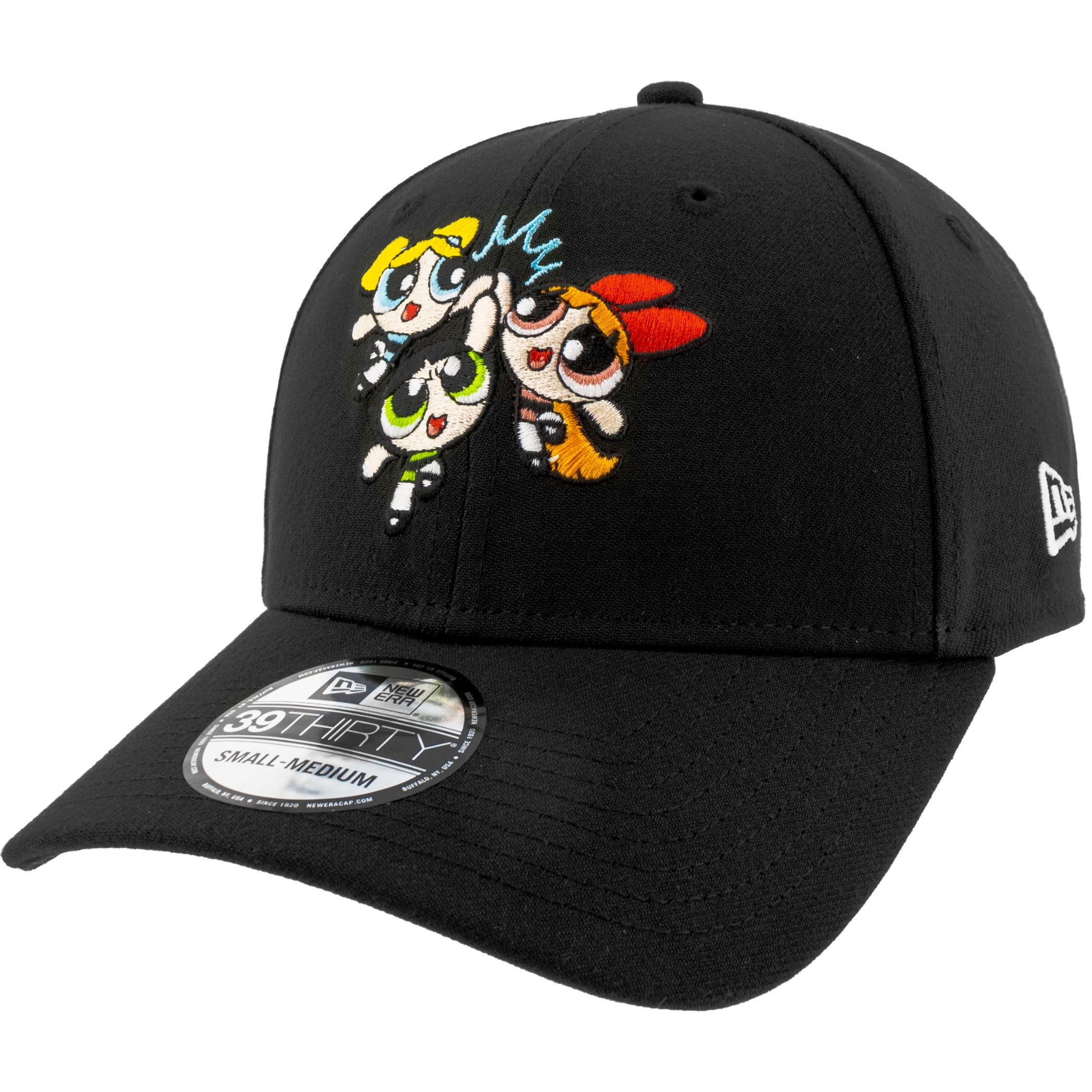 The Powerpuff Girls Logo New Era 39Thirty Fitted Hat-Large/XLarge ...