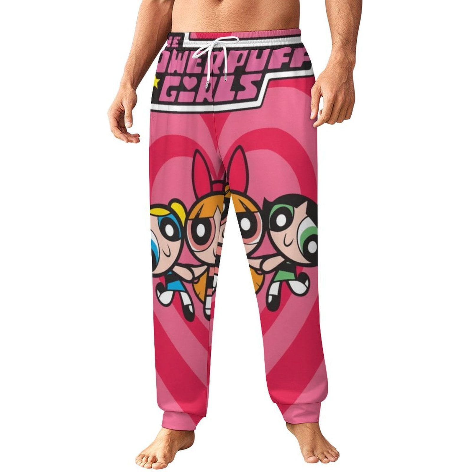 The Powerpuff Girls Men's Athletic Joggers Stretch Sweatpants Running ...