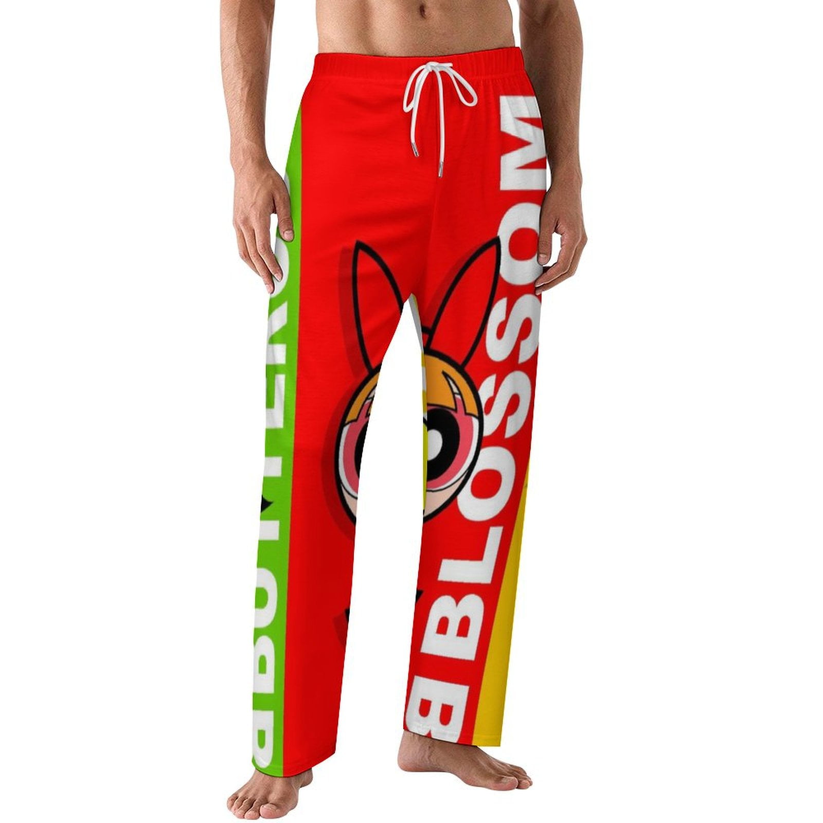 The Powerpuff Girls Men's Pajama Pants Sleep & Lounge PJ Bottoms Warm ...