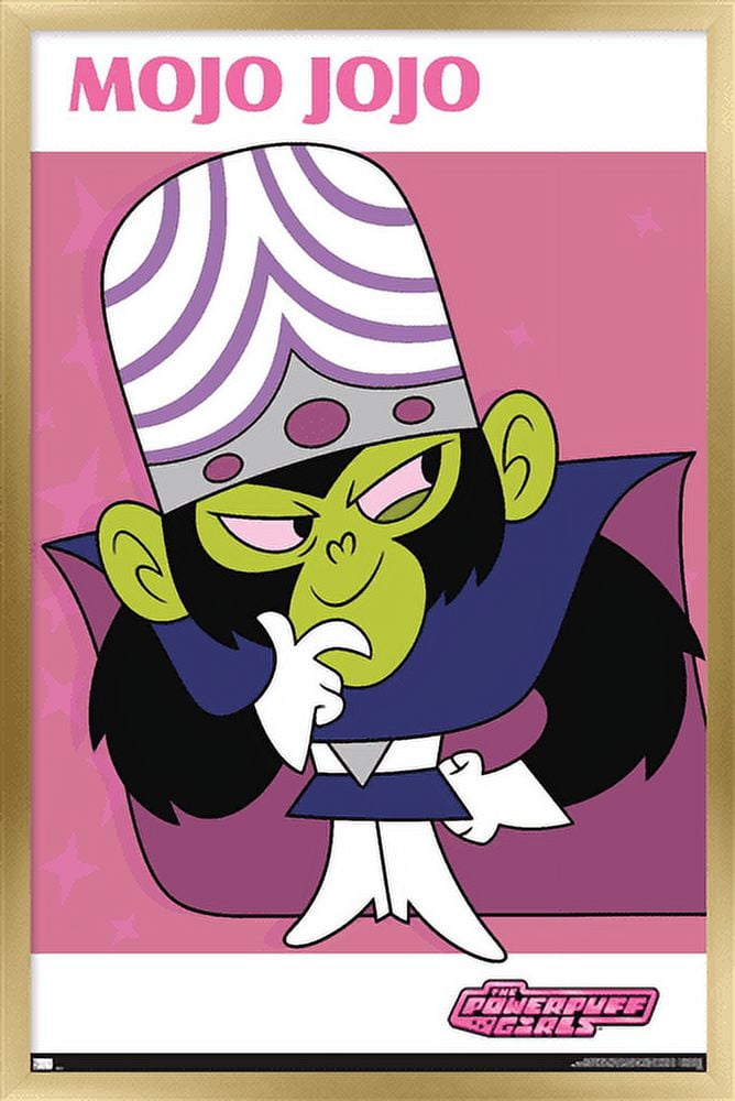 The Powerpuff Girls - Mojo Wall Poster, 14.725" x 22.375", Framed ...