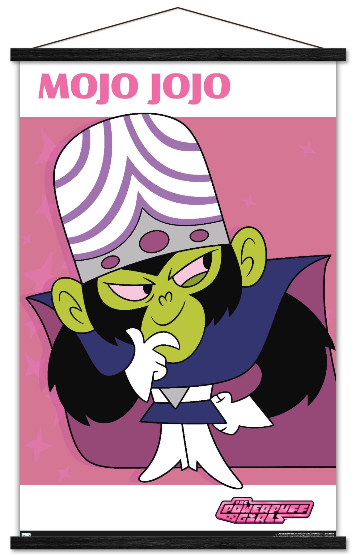 The Powerpuff Girls - Mojo Wall Poster with Wooden Magnetic Frame, 22. ...
