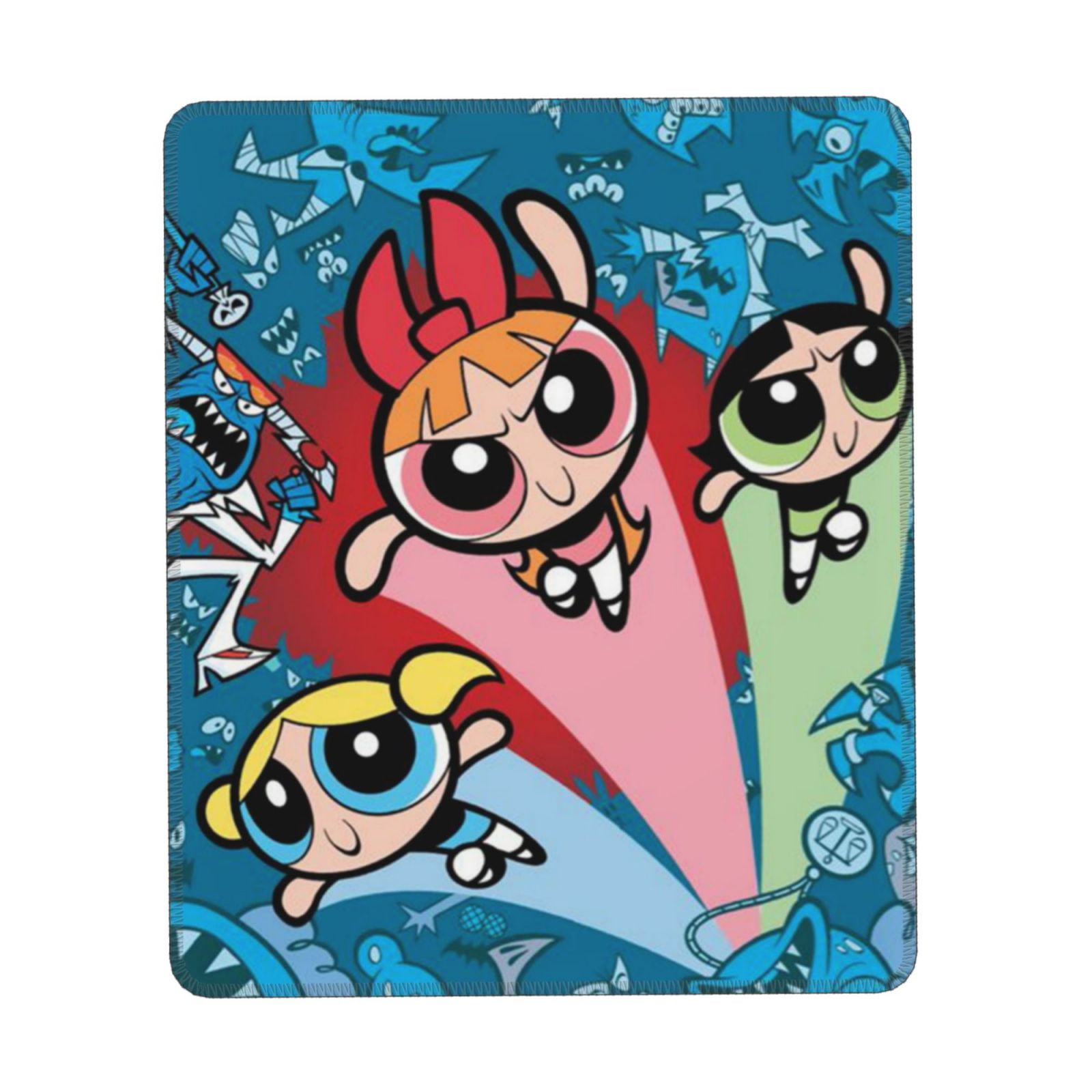 The Powerpuff Girls Mouse Pad 10 X 12 Inch Non-Slip Keyboard Mat Rubber ...