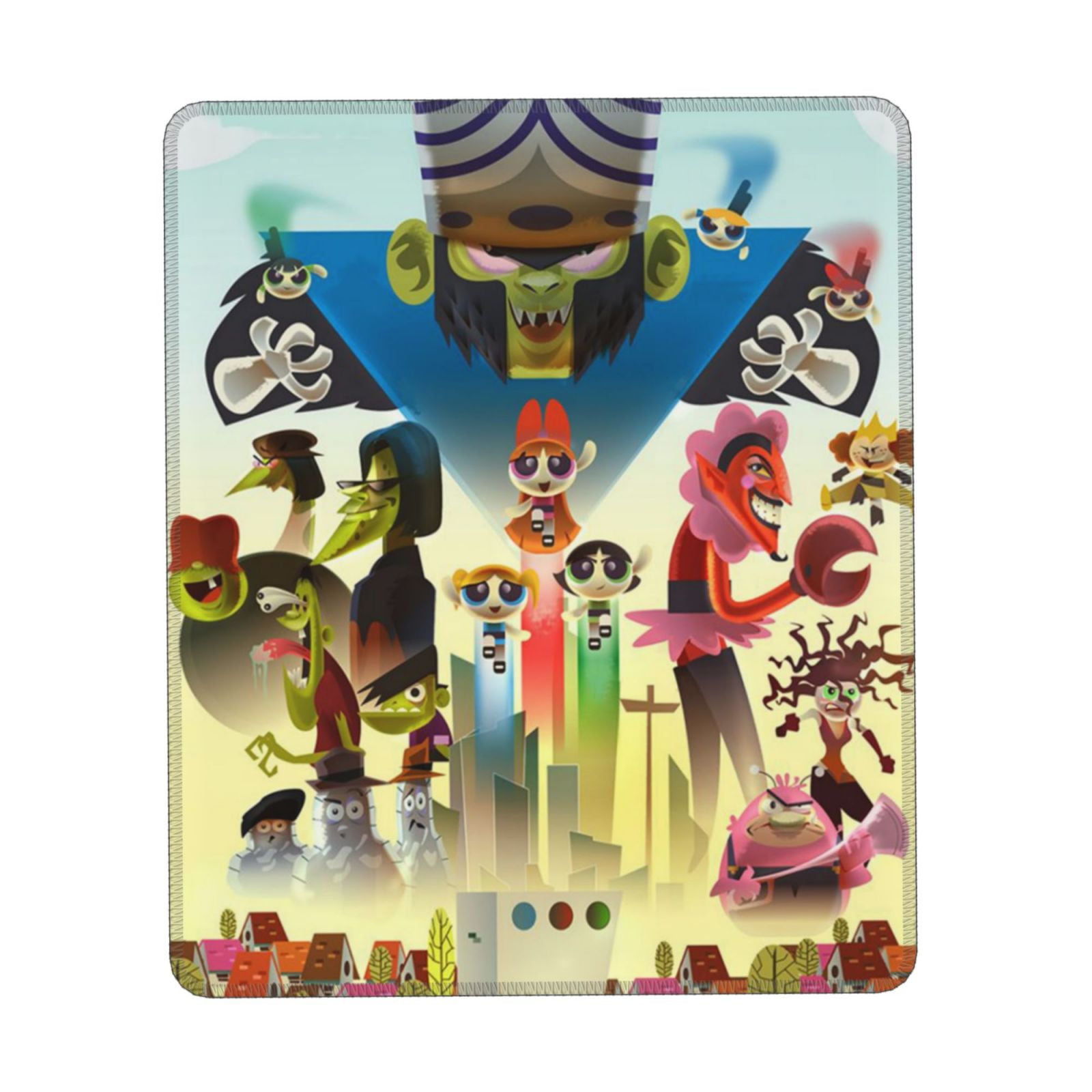 The Powerpuff Girls Mouse Pad 10 X 12 Inch Non-Slip Keyboard Mat Rubber ...