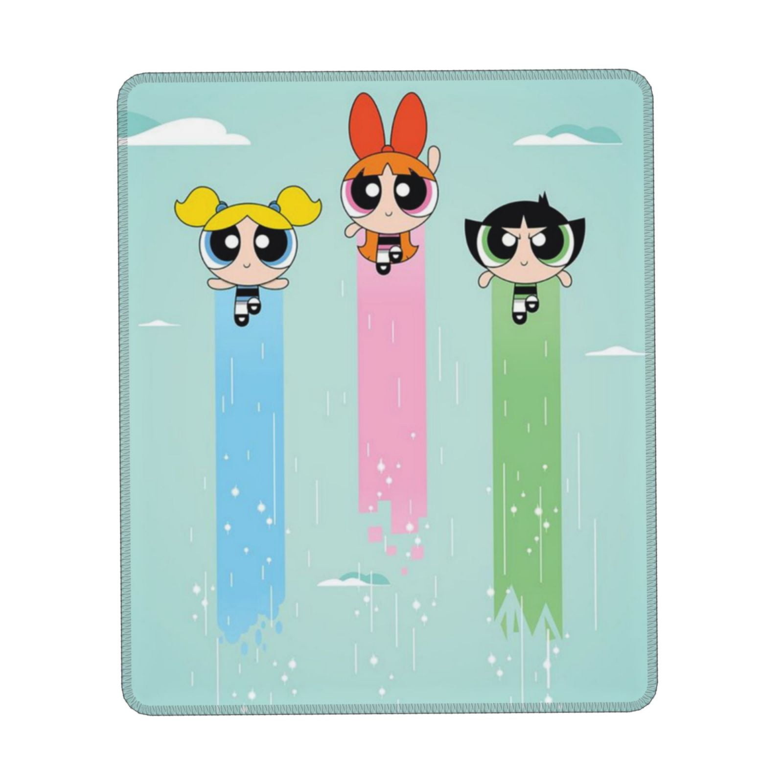 The Powerpuff Girls Mouse Pad 7 X 8.6 In Non-Slip Keyboard Mat Rubber ...
