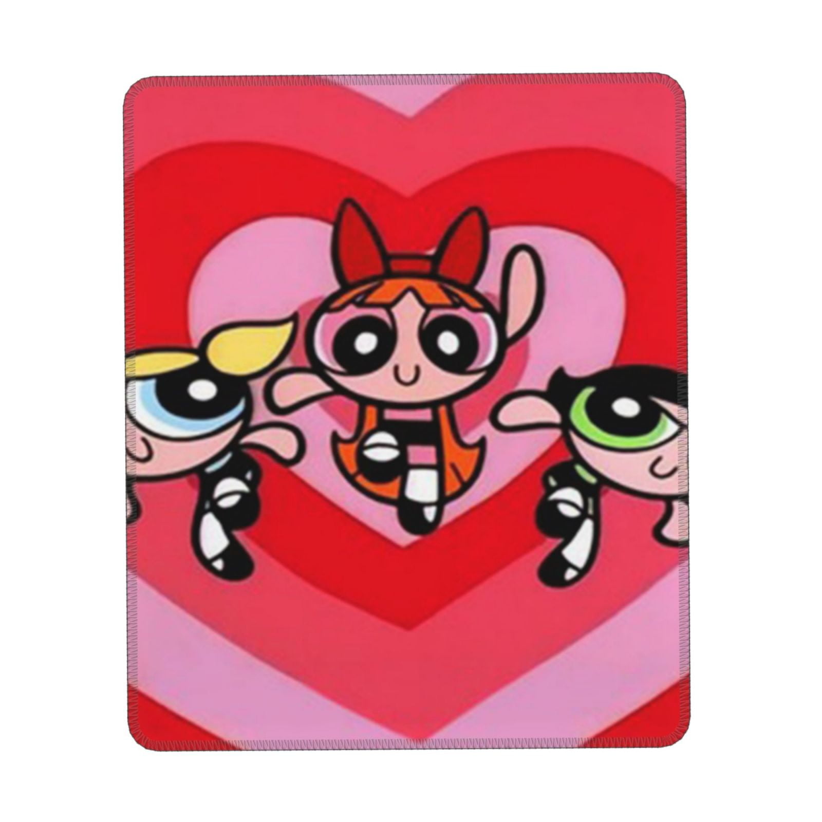 The Powerpuff Girls Mouse Pad 7 X 8.6 In Non-Slip Keyboard Mat Rubber ...
