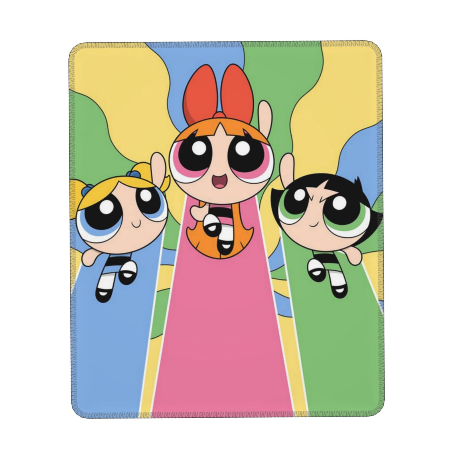 The Powerpuff Girls Mouse Pad 7 X 8.6 In Non-Slip Keyboard Mat Rubber ...