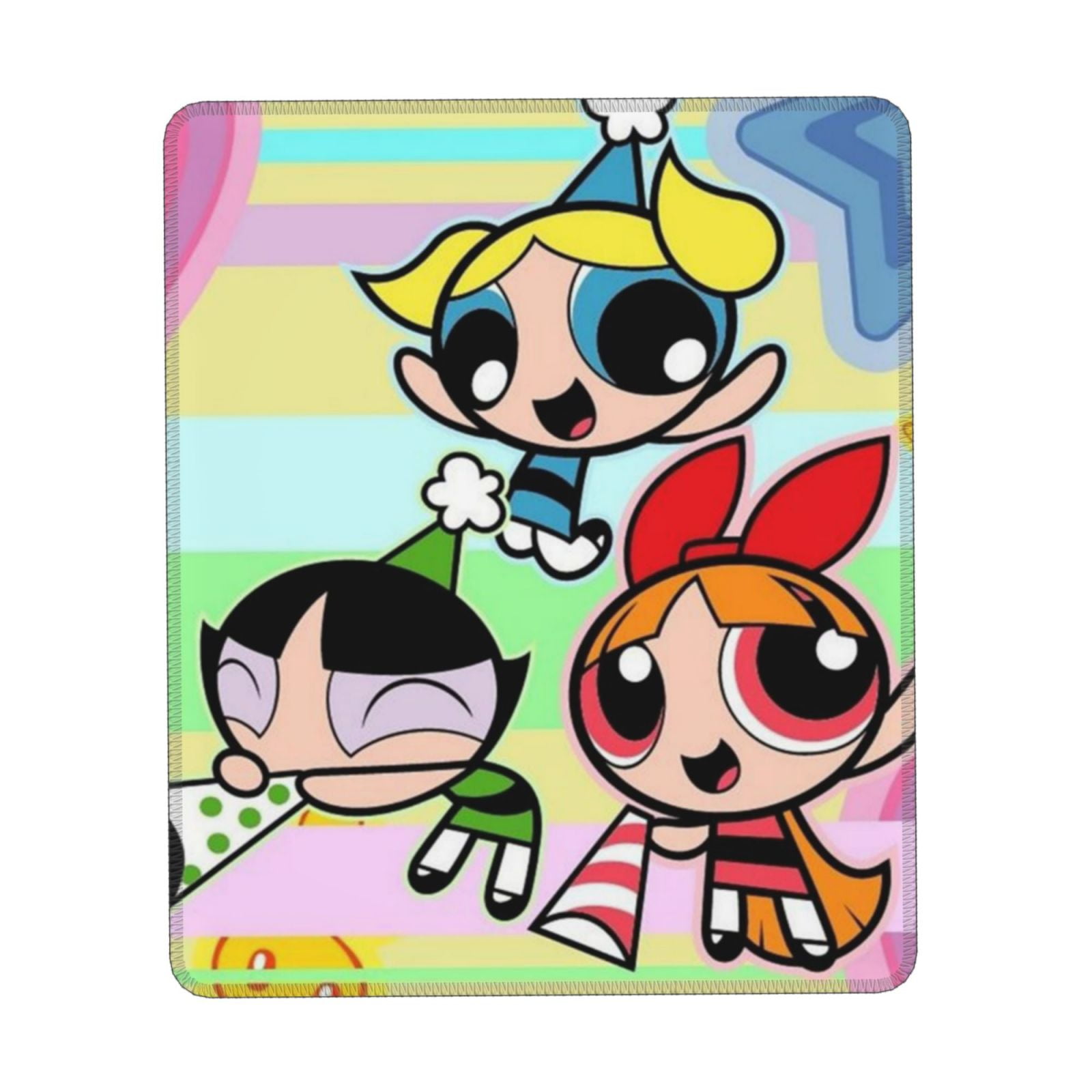 The Powerpuff Girls Mouse Pad 7 X 8.6 In Non-Slip Keyboard Mat Rubber ...