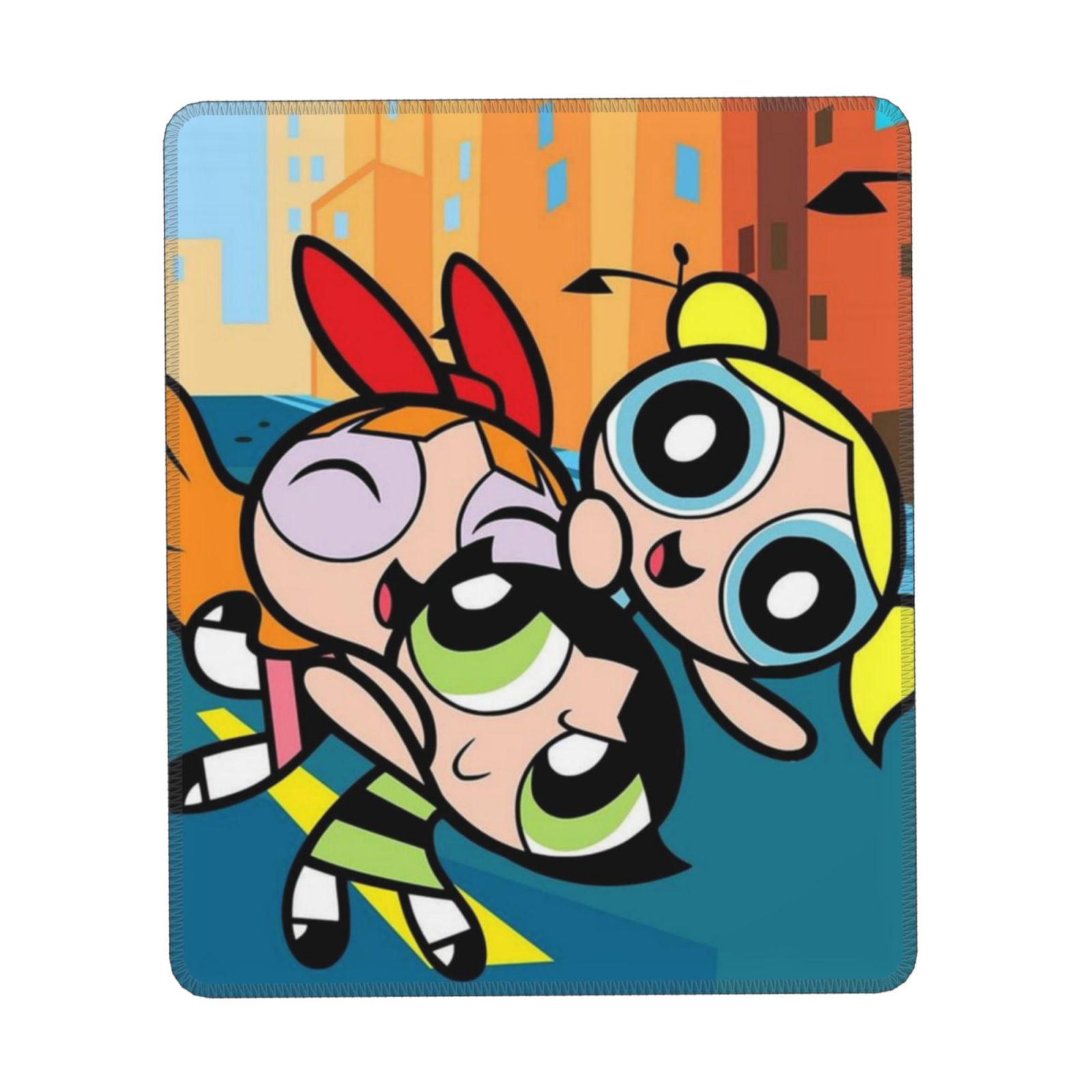 The Powerpuff Girls Mouse Pad 7 X 8.6 In Non-Slip Keyboard Mat Rubber ...
