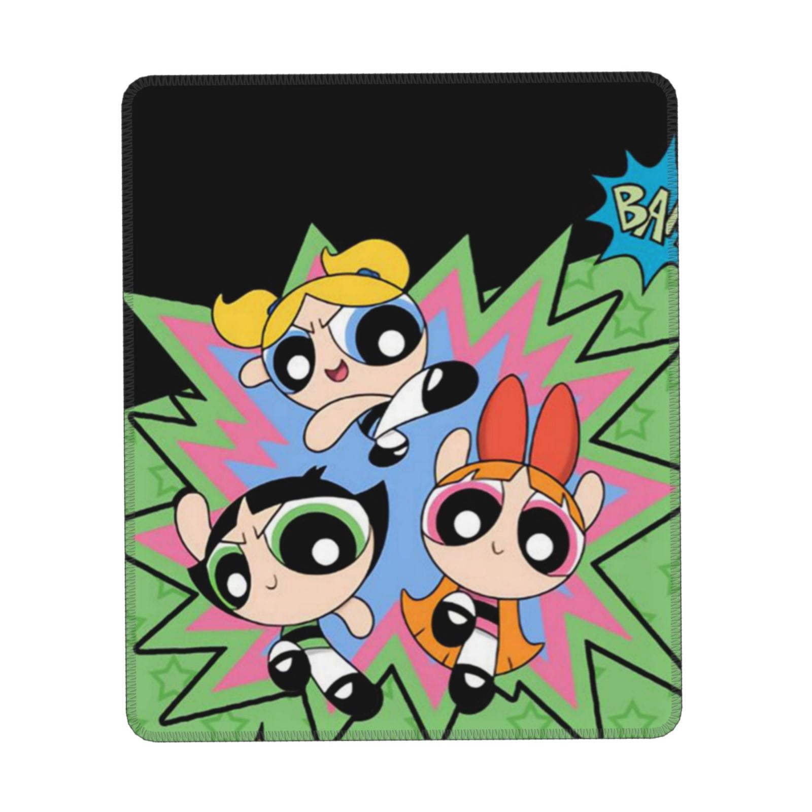 The Powerpuff Girls Mouse Pad 7 X 8.6 In Non-Slip Keyboard Mat Rubber ...