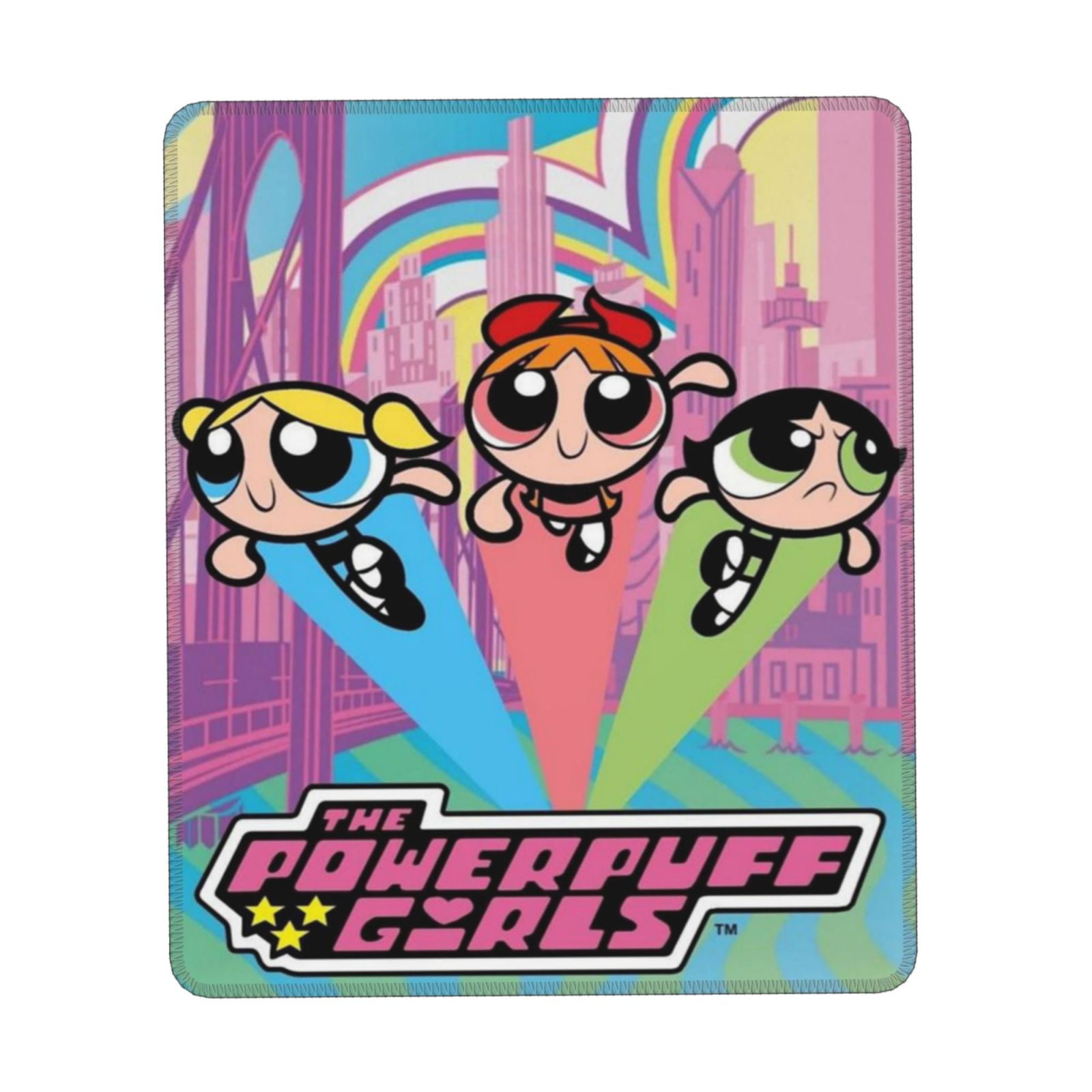 The Powerpuff Girls Mouse Pad 7 X 8.6 In Non-Slip Keyboard Mat Rubber ...