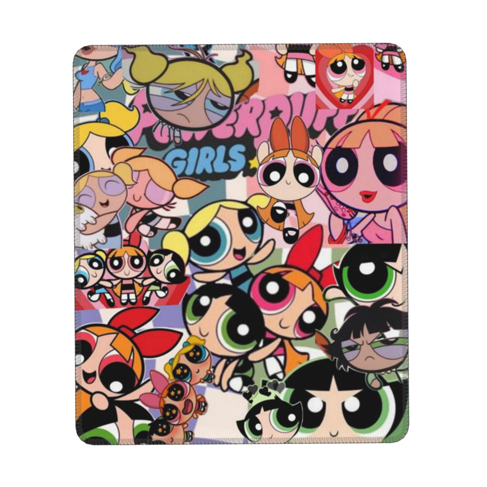 The Powerpuff Girls Mouse Pad 7 X 8.6 In Non-Slip Keyboard Mat Rubber ...