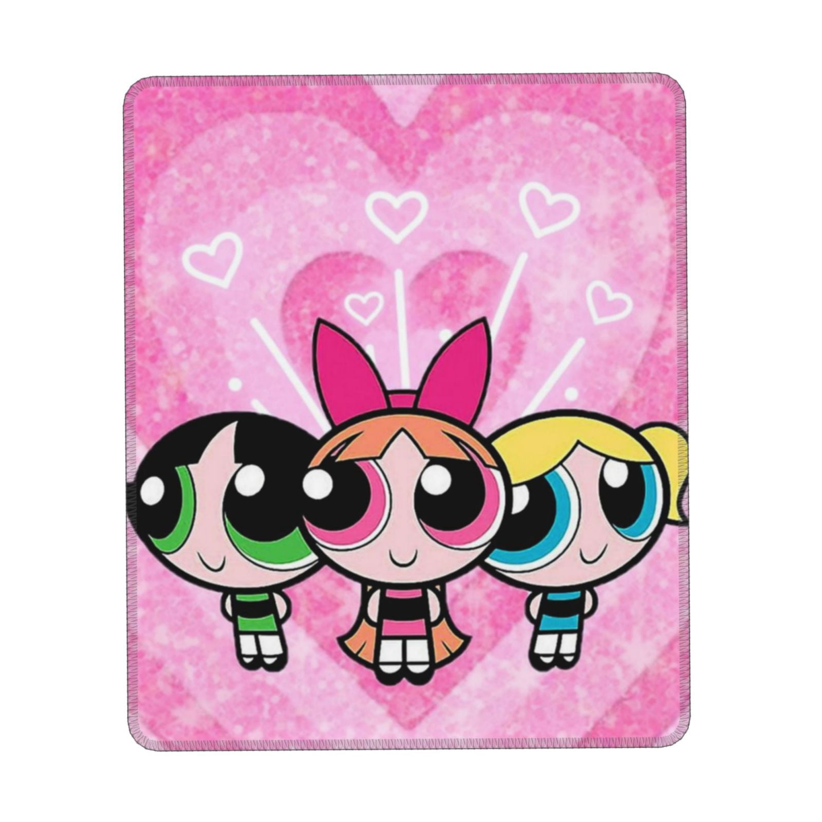 The Powerpuff Girls Mouse Pad 7 X 8.6 In Non-Slip Keyboard Mat Rubber ...