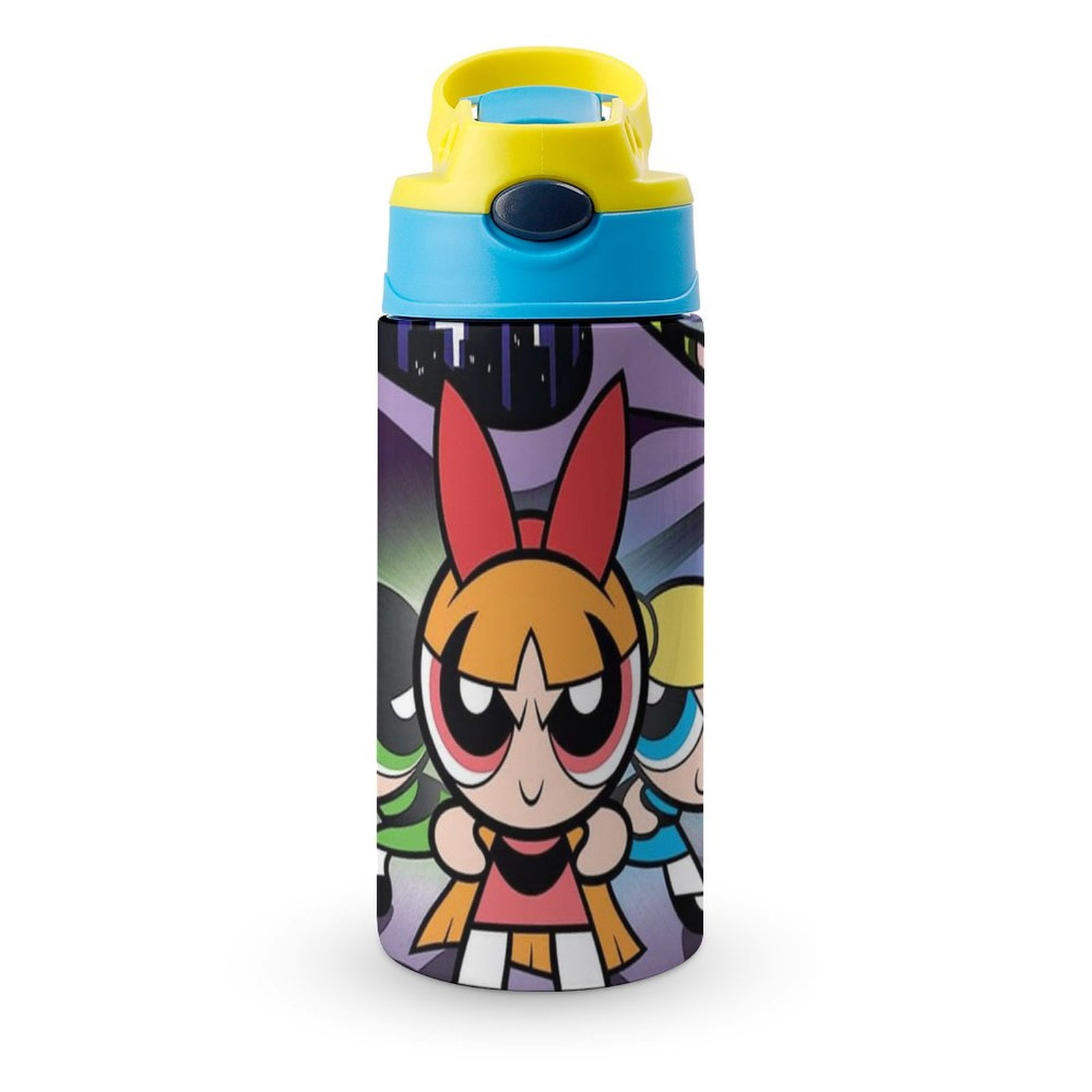 The Powerpuff Girls Movie Children's Water Cup Vacuum Stainless Steel ...