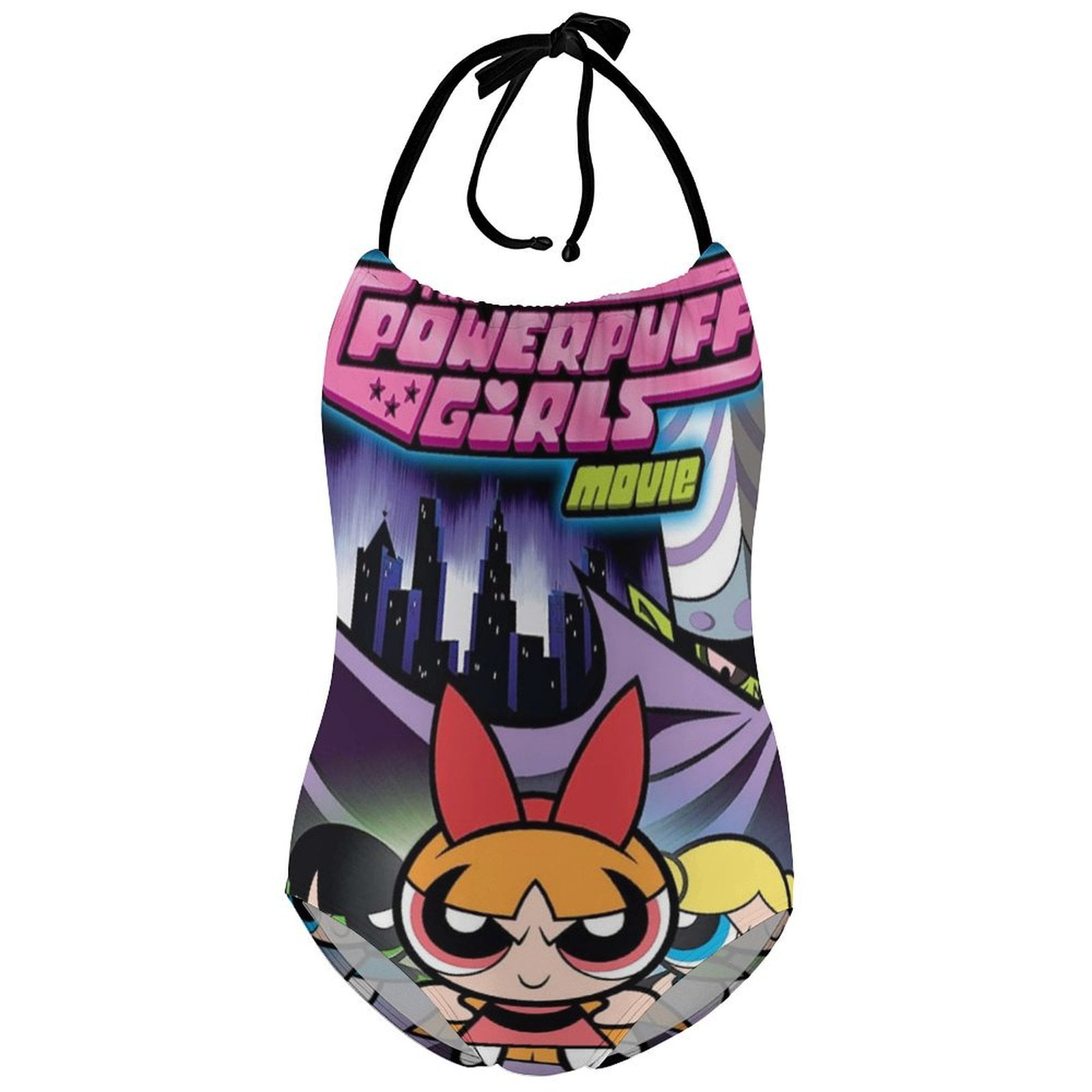 The Powerpuff Girls Movie Girls One-piece Swimsuit Summer Kid's Beach ...