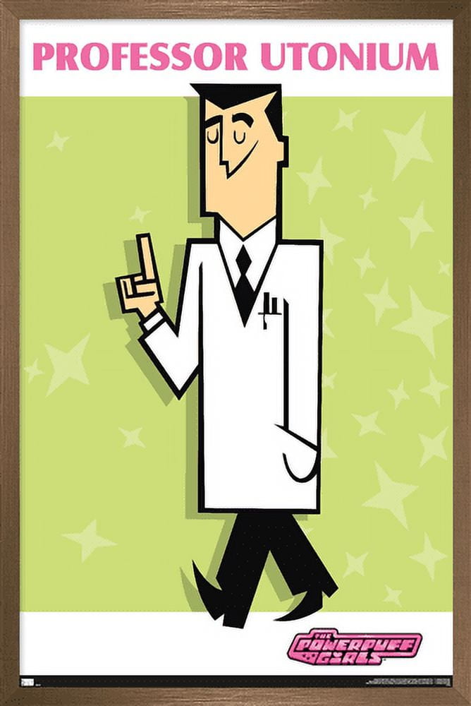 The Powerpuff Girls - Professor Utonium Wall Poster, 14.725" x 22.375 ...