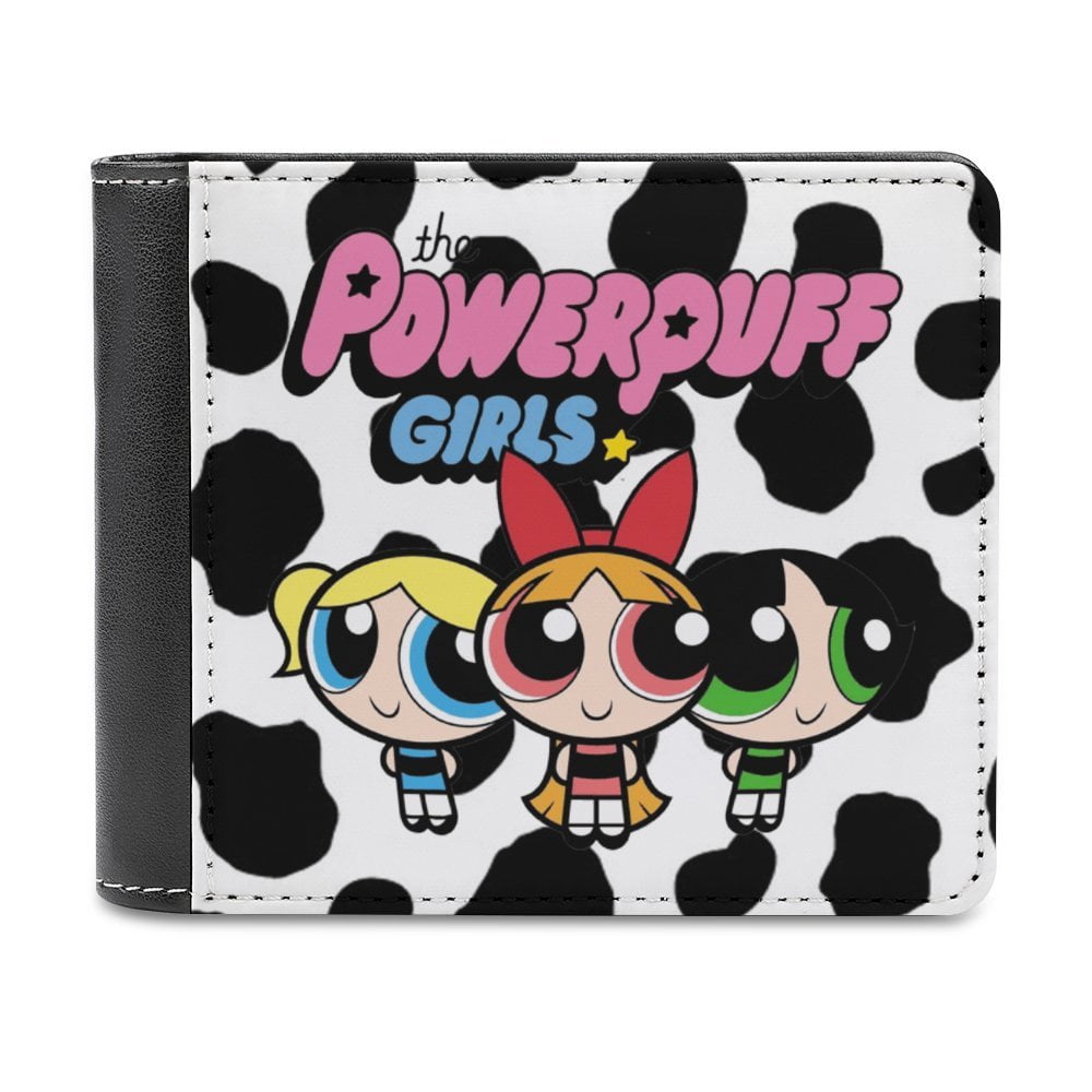 The Powerpuff Girls Slim Bifold Wallet Purse Leather Wallets for Men ...