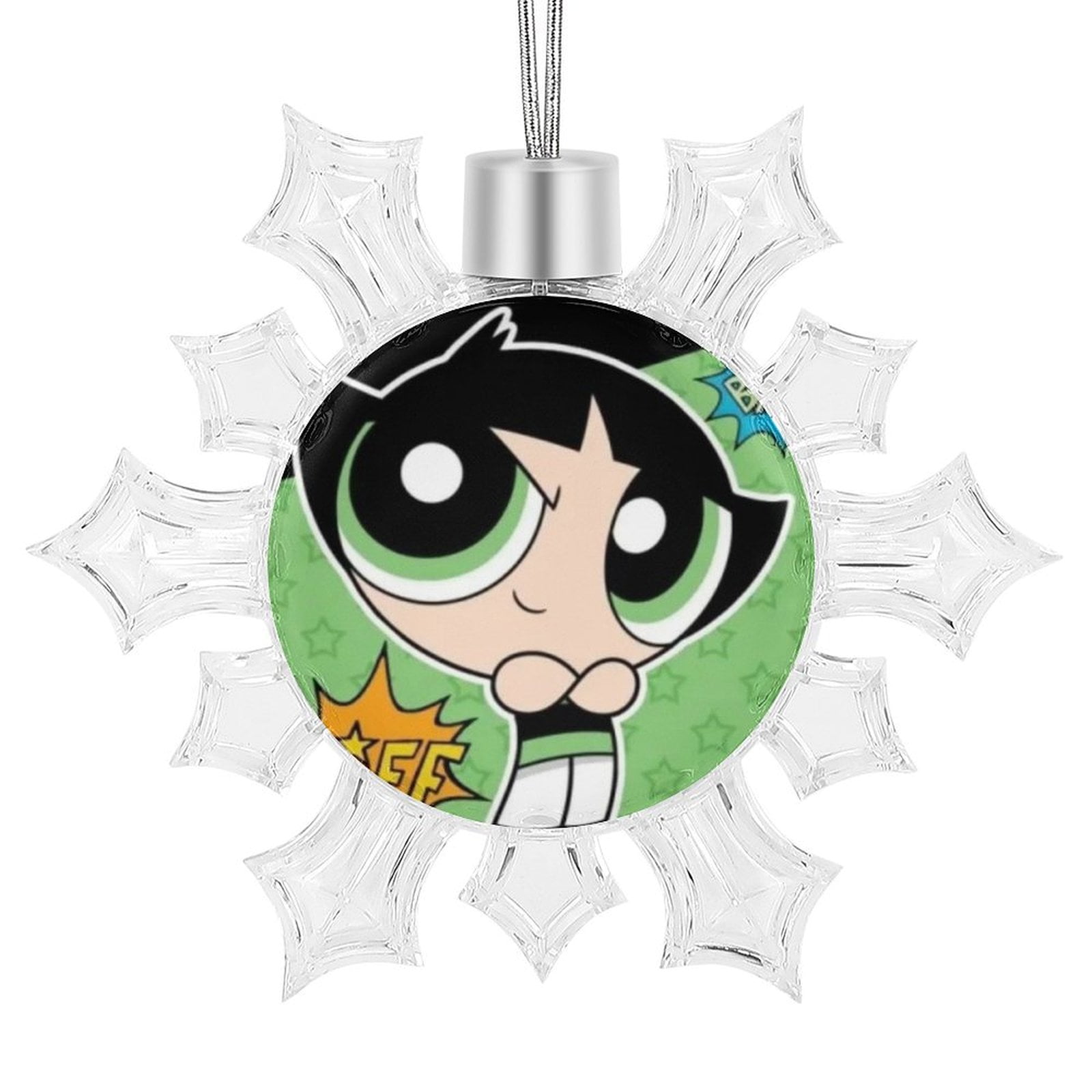 The Powerpuff Girls Snowflake Pendant Christmas Party Decorations ...