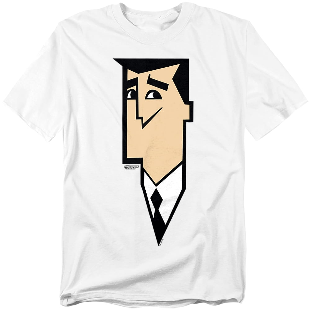 The Powerpuff Girls T-Shirt Professor Utonium Face Unisex Graphic Tee ...