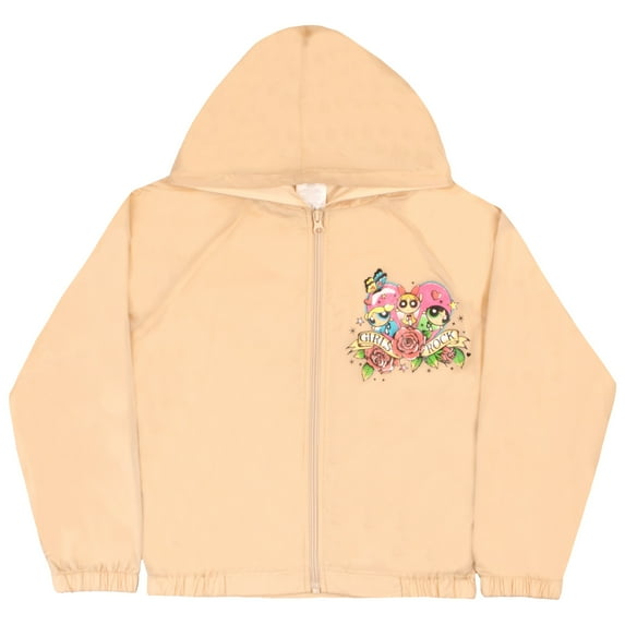 The Powerpuff Girls Windbreaker Jacket Kids Rain Jacket for Big Kids ...