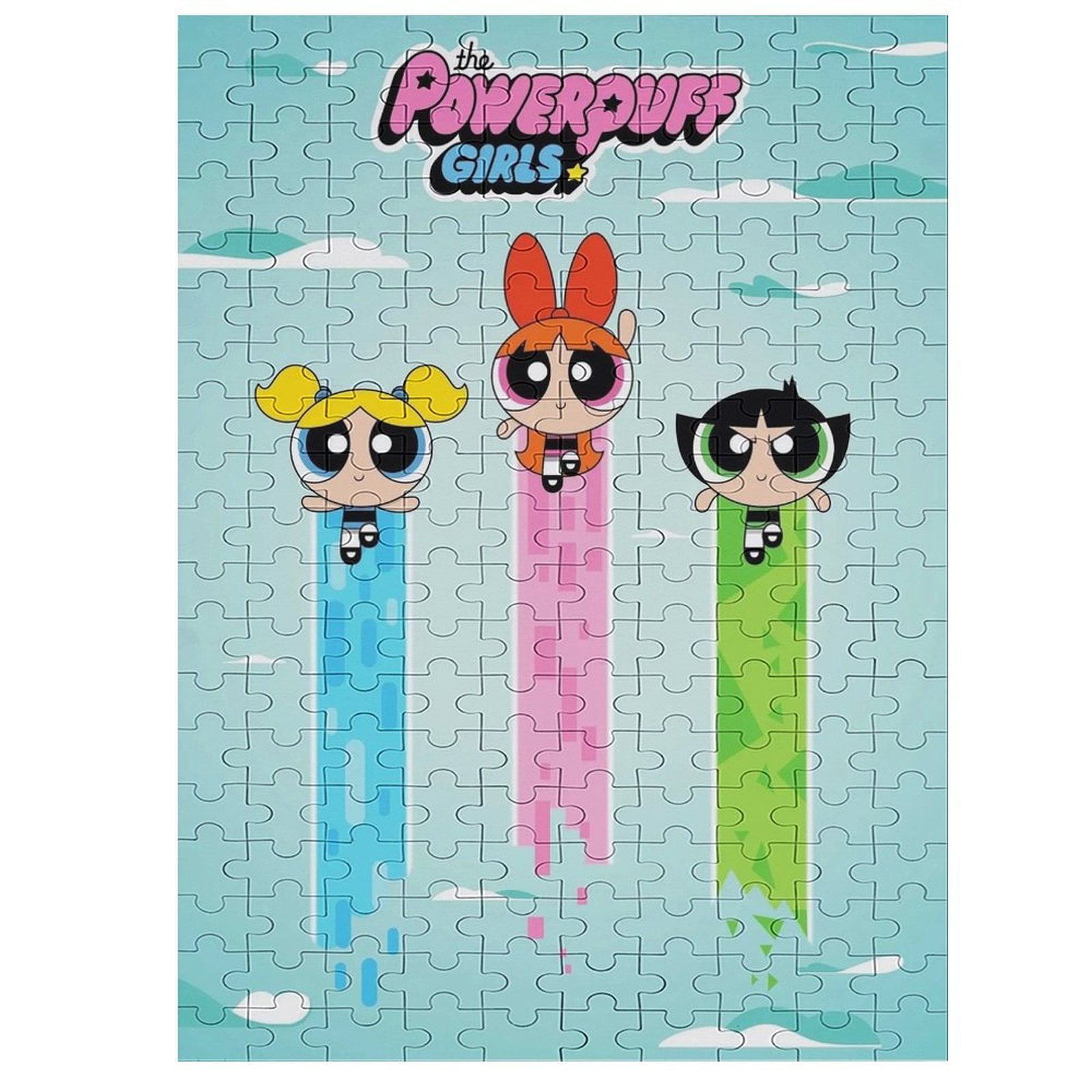 The Powerpuff Girls Wooden Puzzle Home Decoration Interlocking Jigsaw ...