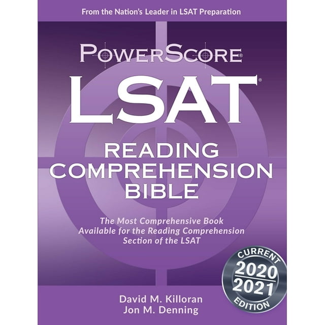 The Powerscore LSAT Reading Comprehension Bible : 2019 Edition ...
