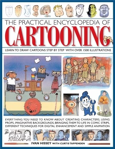 Pre-Owned The Practical Encyclopedia of Cartooning: Learn to Draw ...