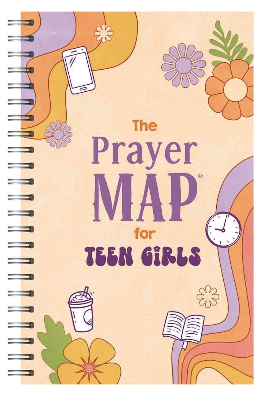 Faith Maps The Prayer Map for Teen Girls, (Spiral-Bound) - Walmart.com
