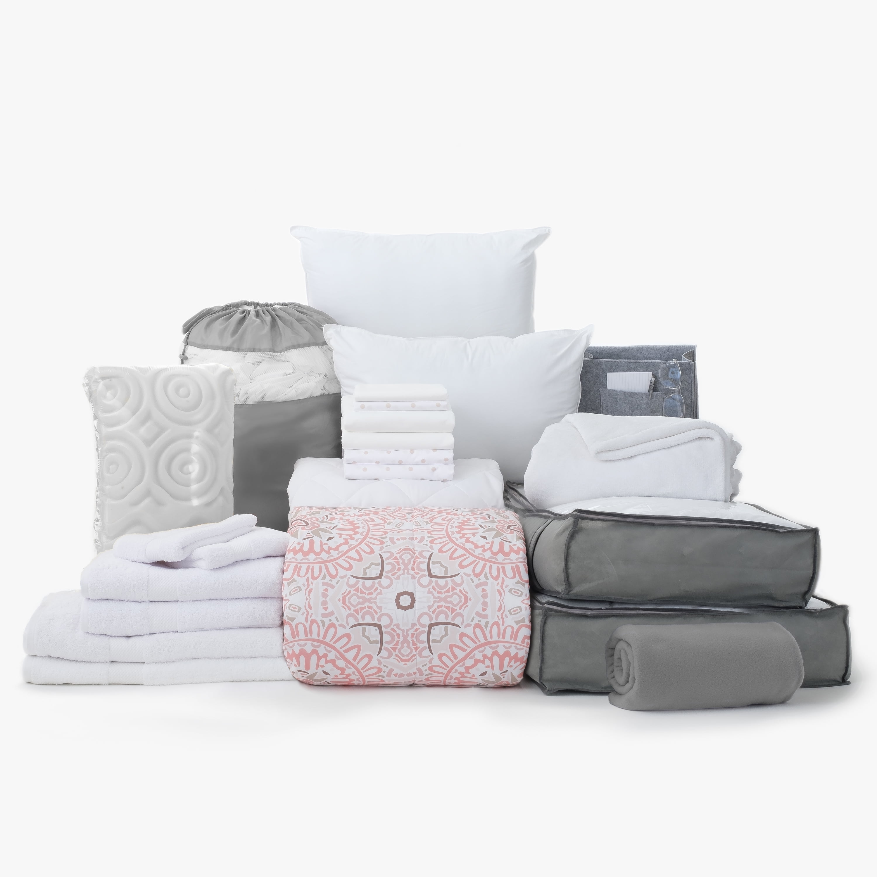 The Preferred Dorm Essentials Value Pack in Dina, 23-Piece Twin XL ...