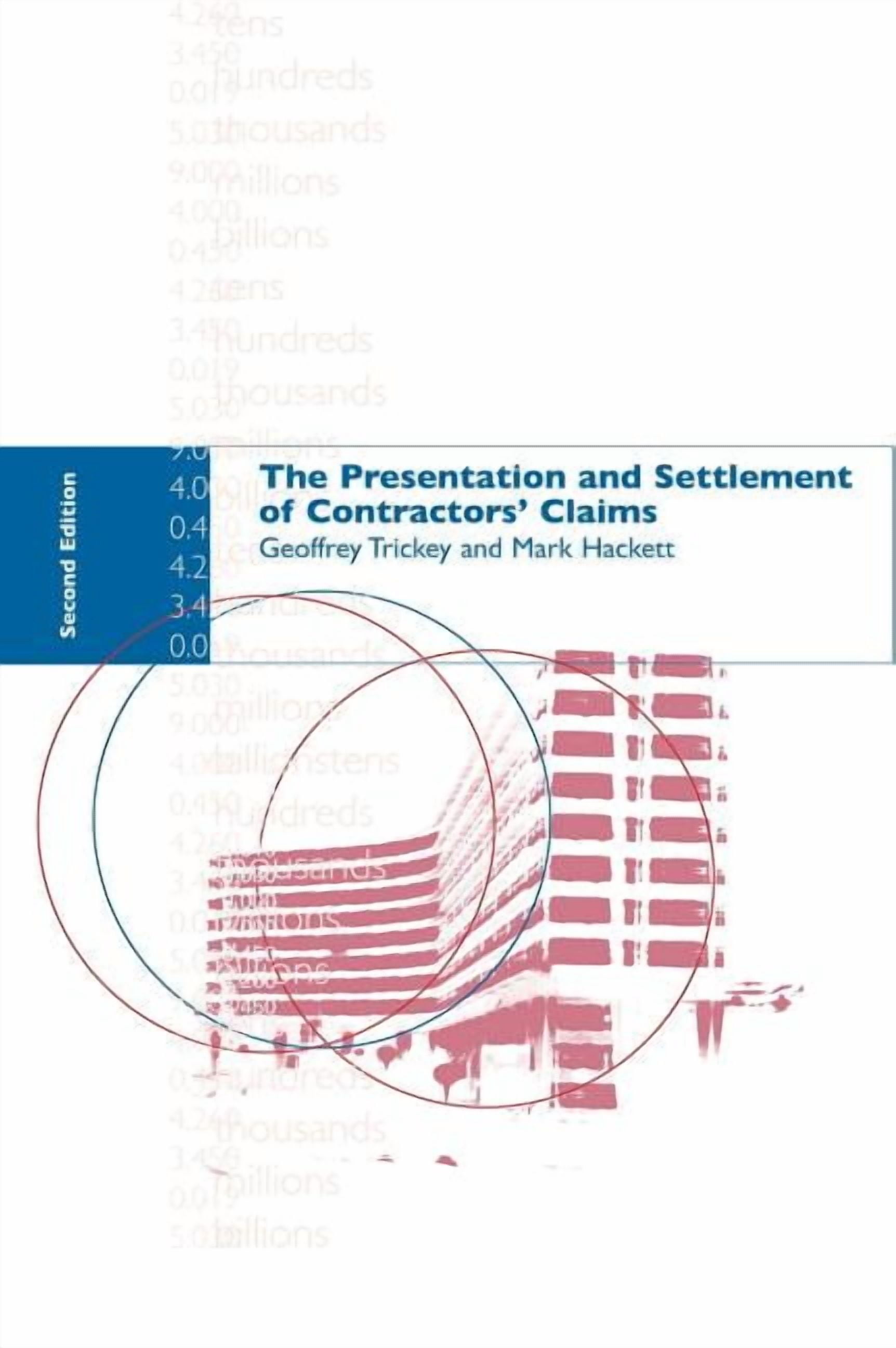 The Presentation and Settlement of Contractors' Claims - E2, (Hardcover ...