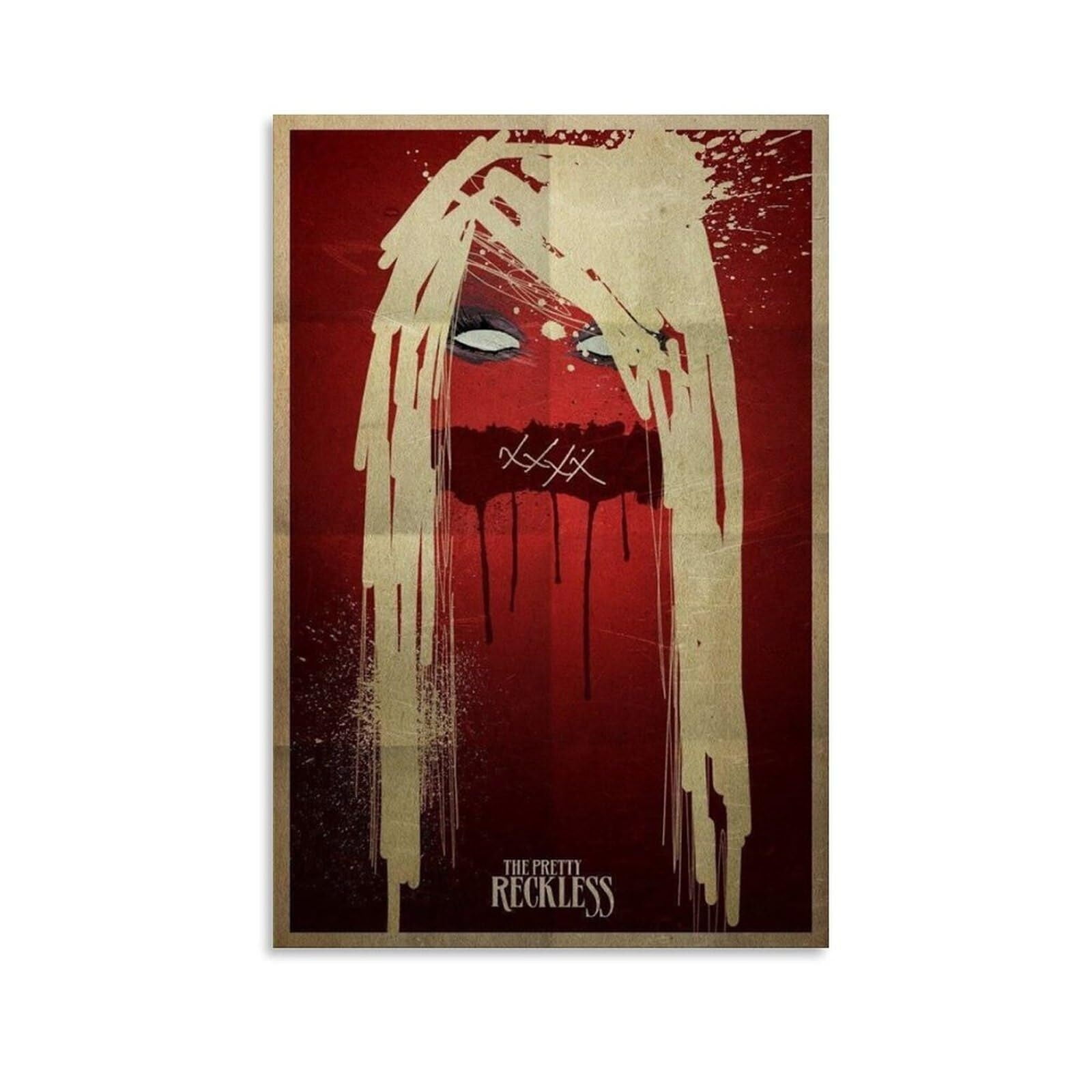 The Pretty Reckless (6)(1) Canvas Poster Wall Art Decor Print Picture ...