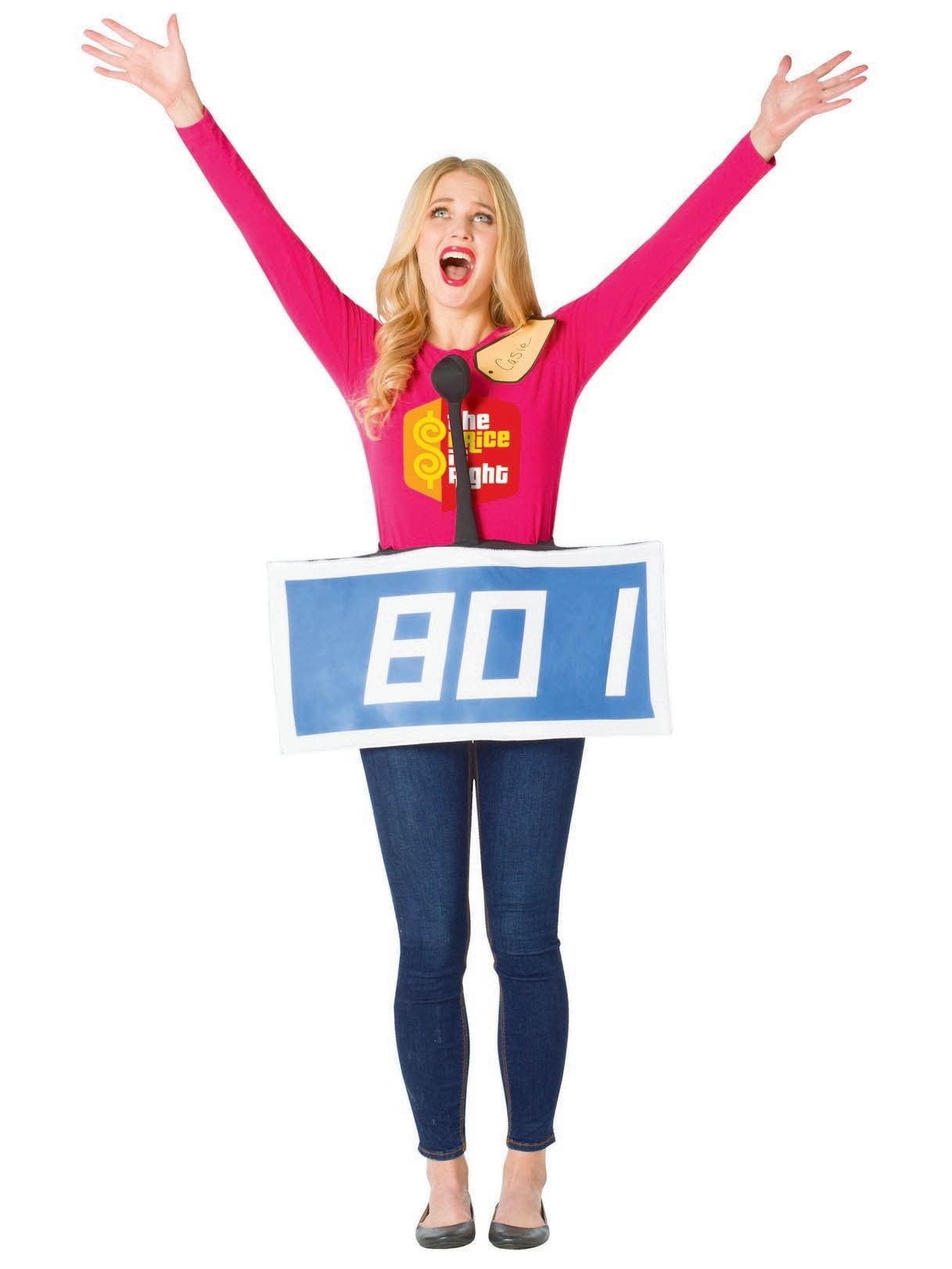 The Price is Right Contestant Row Costume for Adults with One Size ...