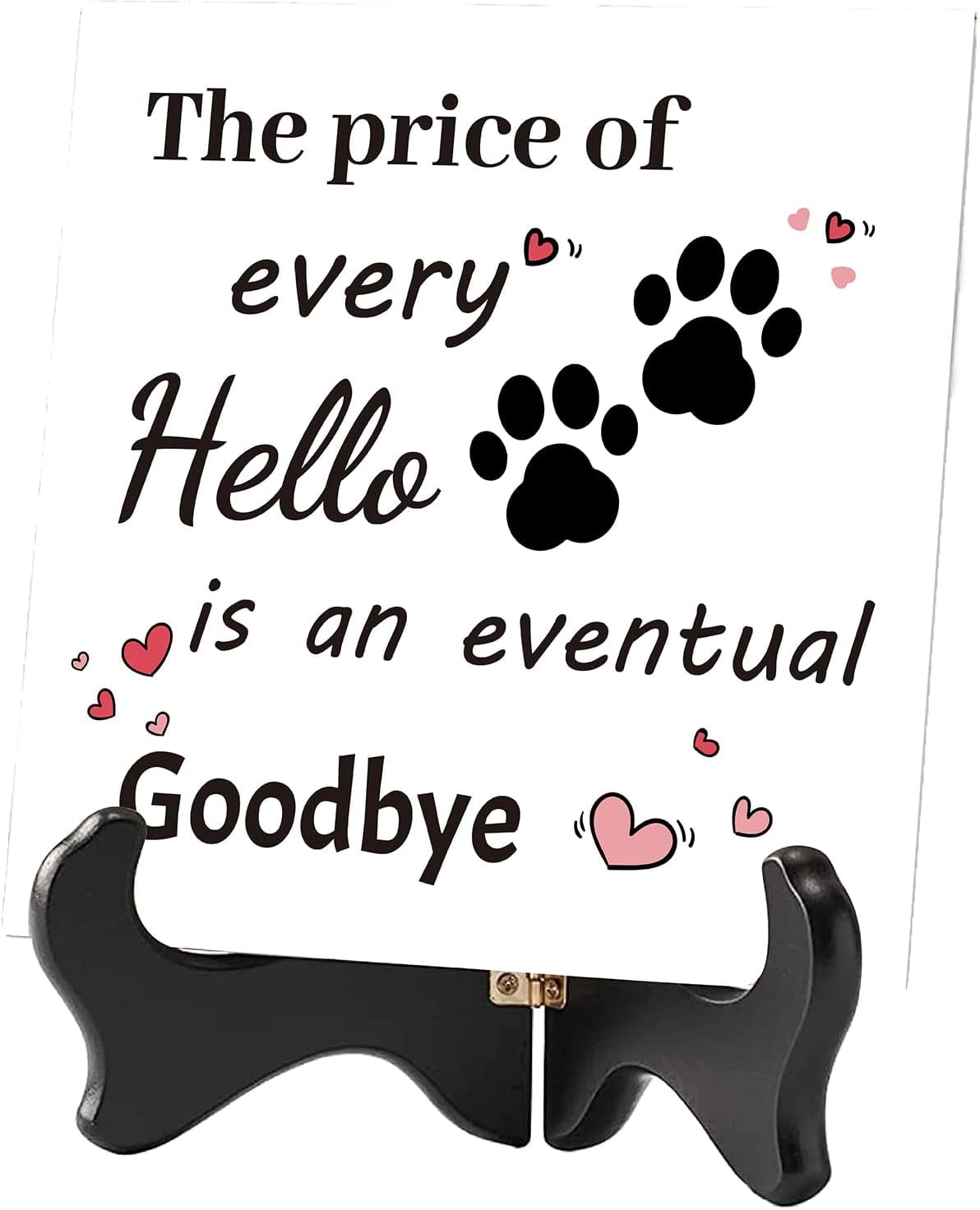 The Price of Every Hello is an Eventual Goodbye Memorial Gifts Flower ...