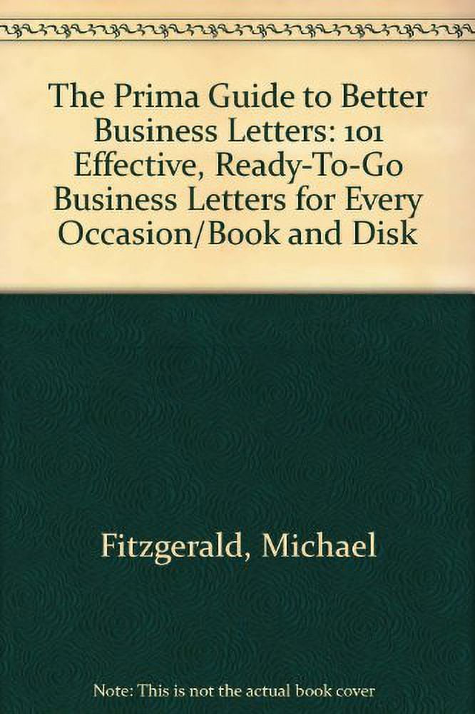 Pre-Owned The Prima Guide to Better Business Letters: 101 Effective ...