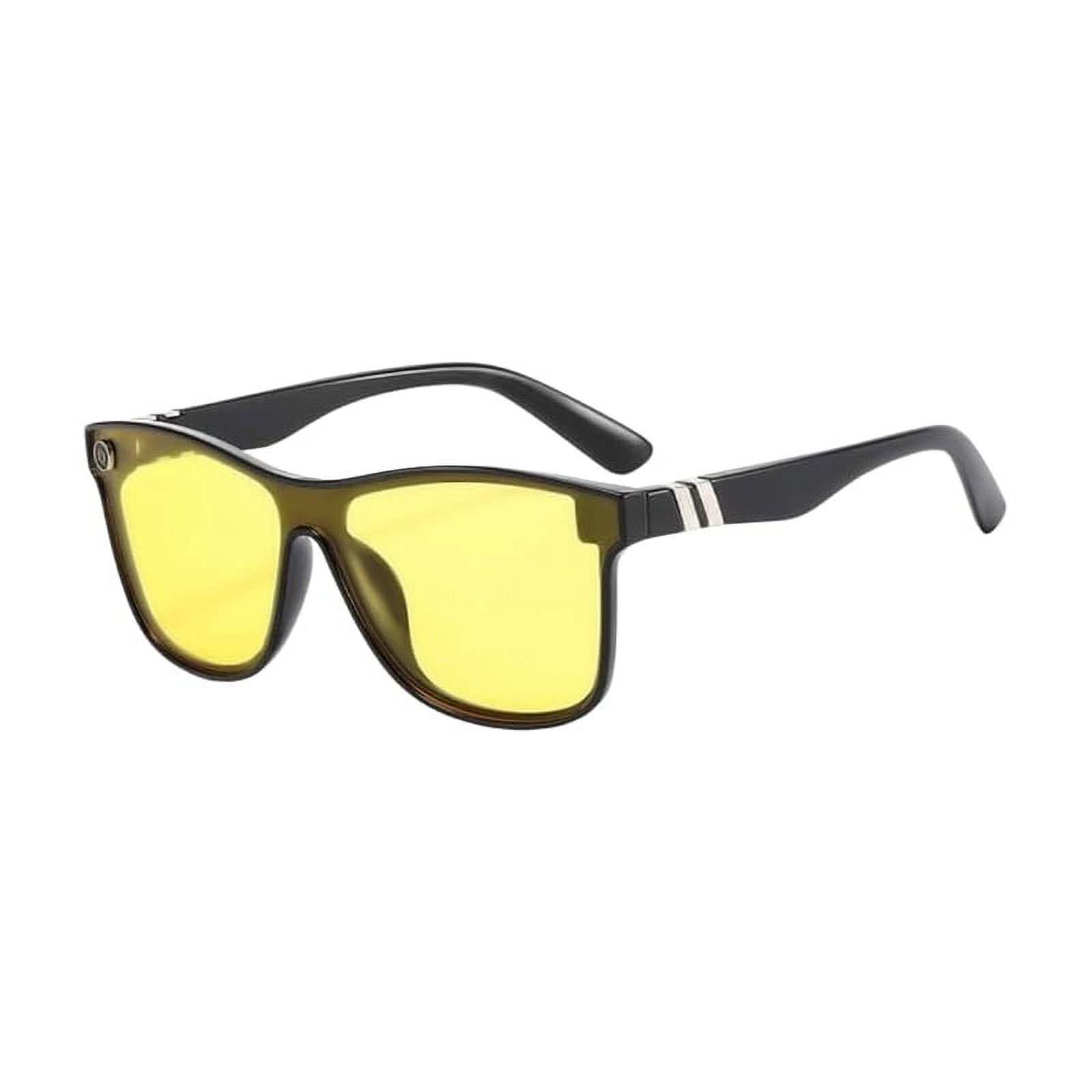"The Prime Time" Trendy Sport Sunglasses with One Piece Lens - Jet ...