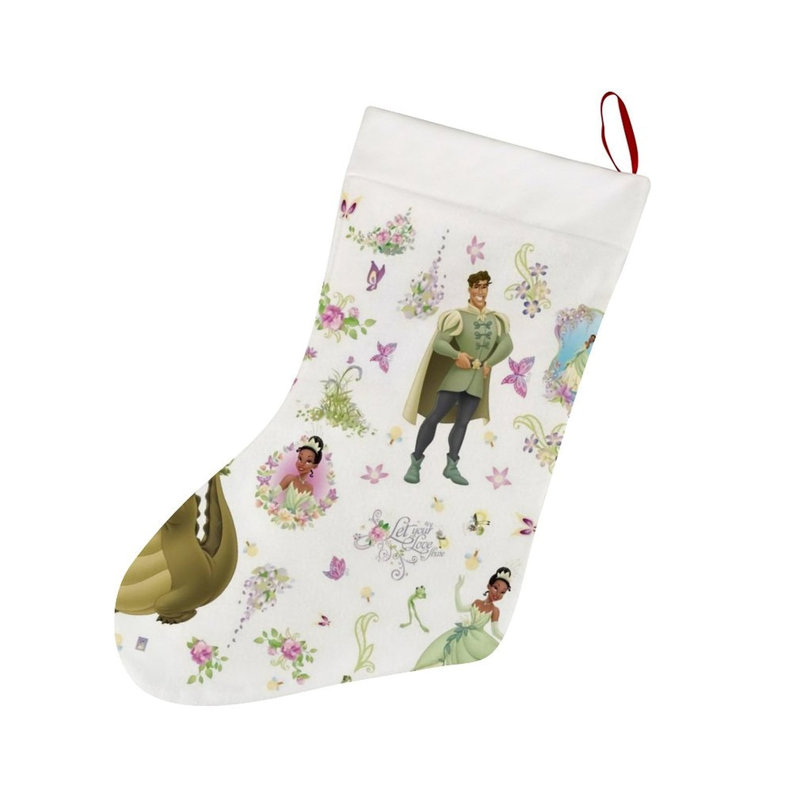The Princess And The Frog Beautiful Tiana Portraits Christmas Stockings ...