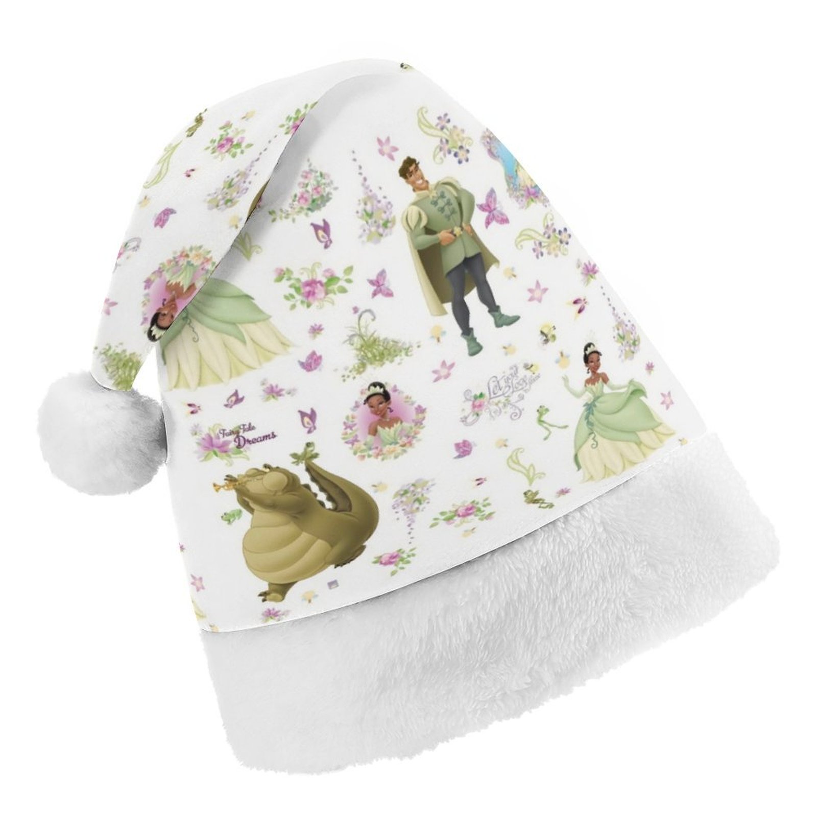 The Princess And The Frog Beautiful Tiana Portraits Santa Hat,The ...