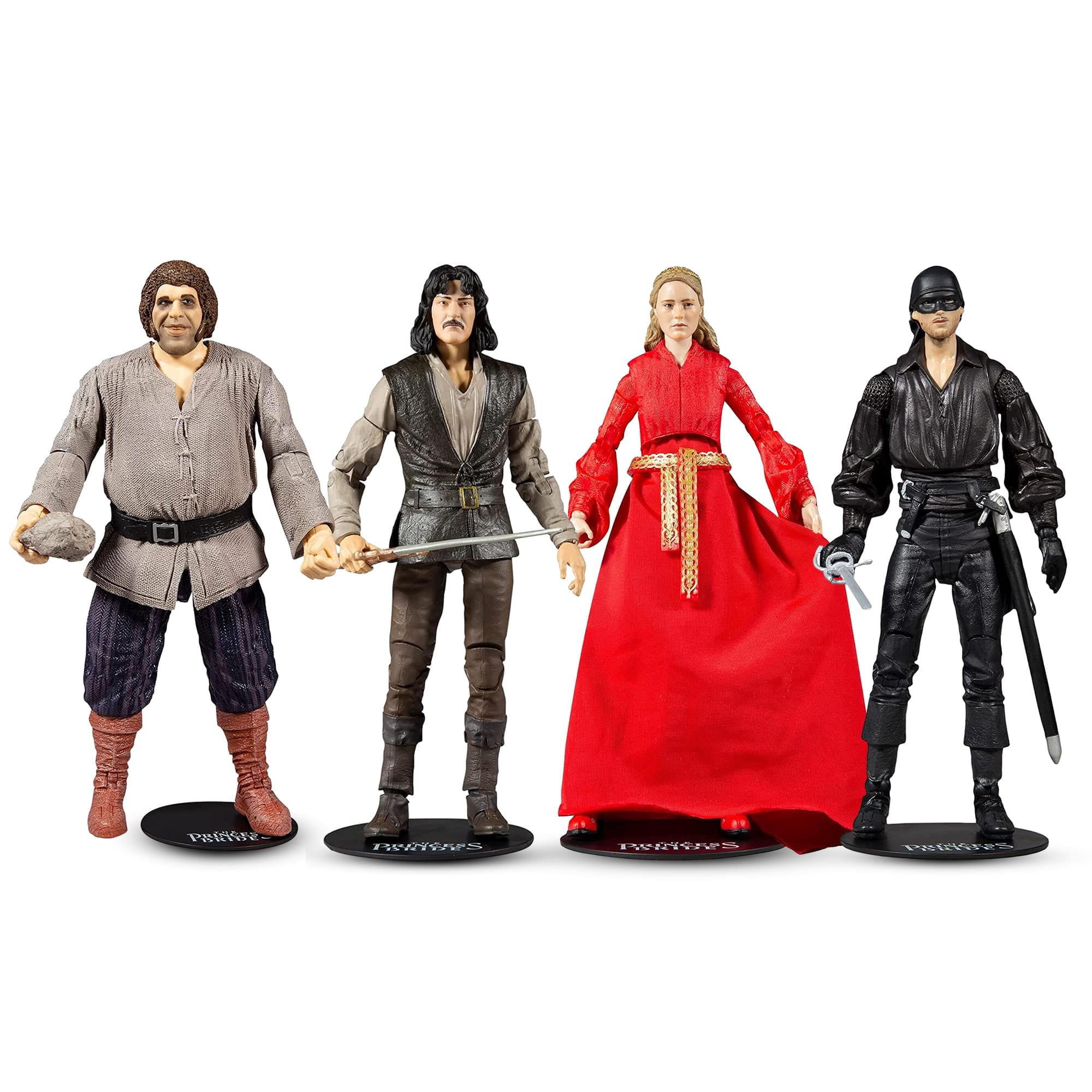 The Princess Bride 7 Inch Scale Action Figure 4 Pack - Walmart.com