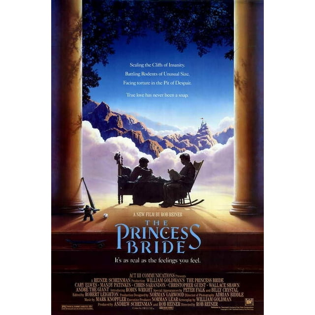 The Princess Bride Movie POSTER 27 x 40 (1987) - Walmart.com