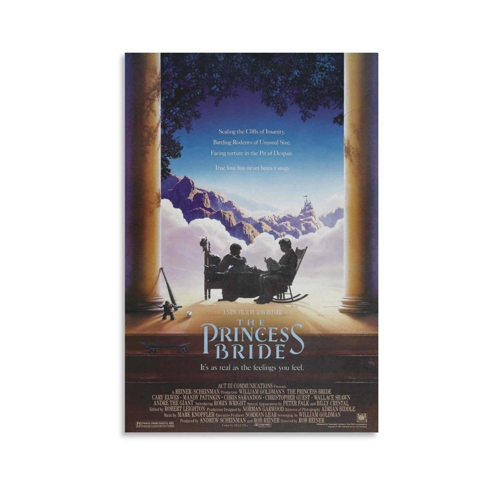 The Princess Bride Movie Poster (15) Canvas Poster Wall Art Picture ...