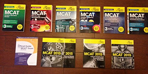 Pre-Owned Princeton Review MCAT Subject Review Complete Box Set: New ...