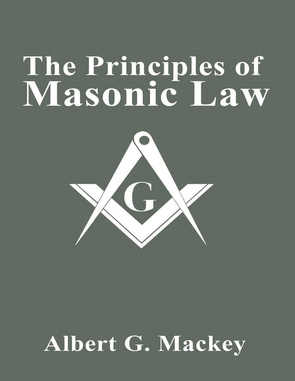 The Principles of Masonic Law, (Paperback) - Walmart Business Supplies
