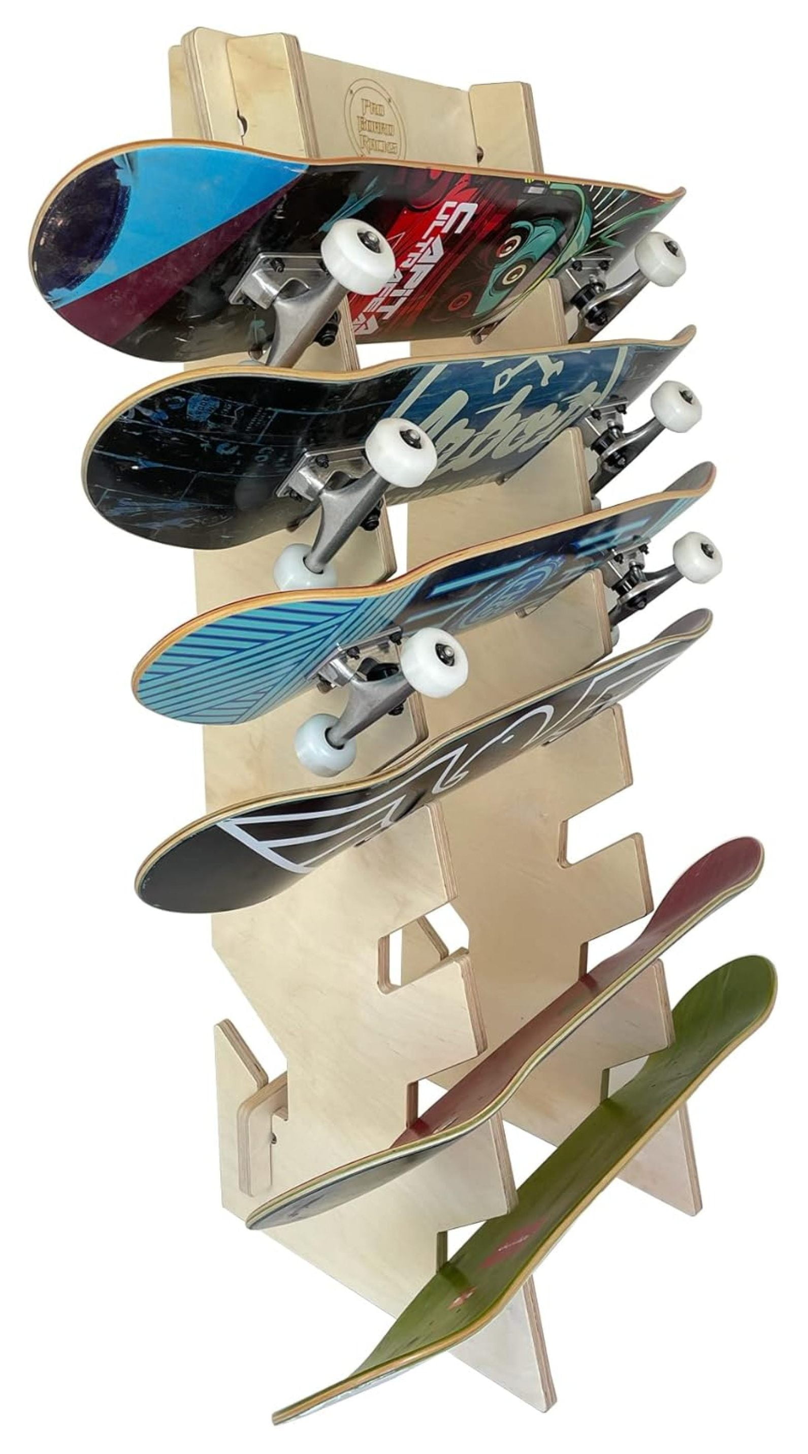 The Pro Skateboard Longboard Storage & Display Rack - Walmart.com
